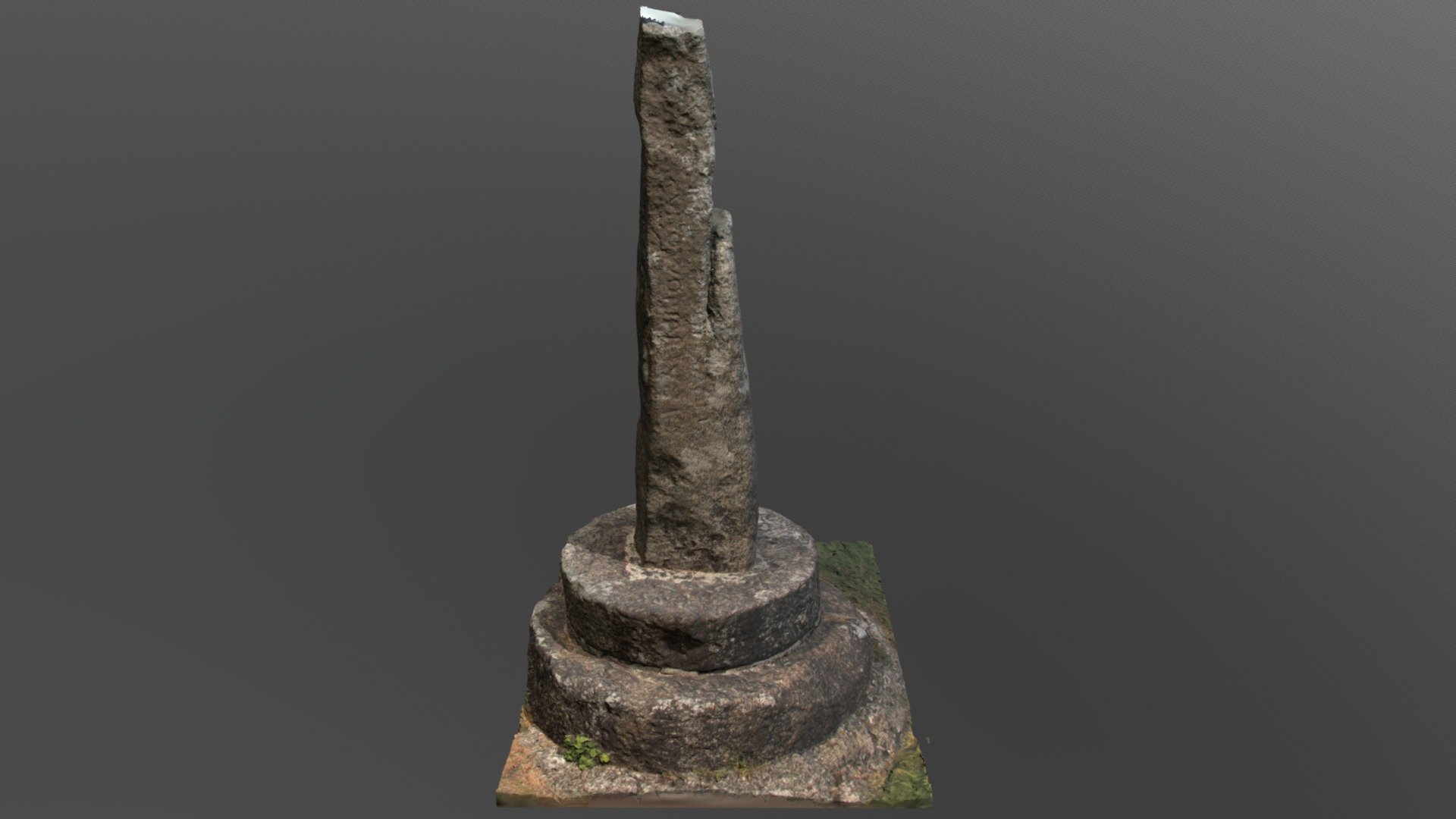 The Tristan Stone Revisited, Cornwall, (2011) - 3D model by ...