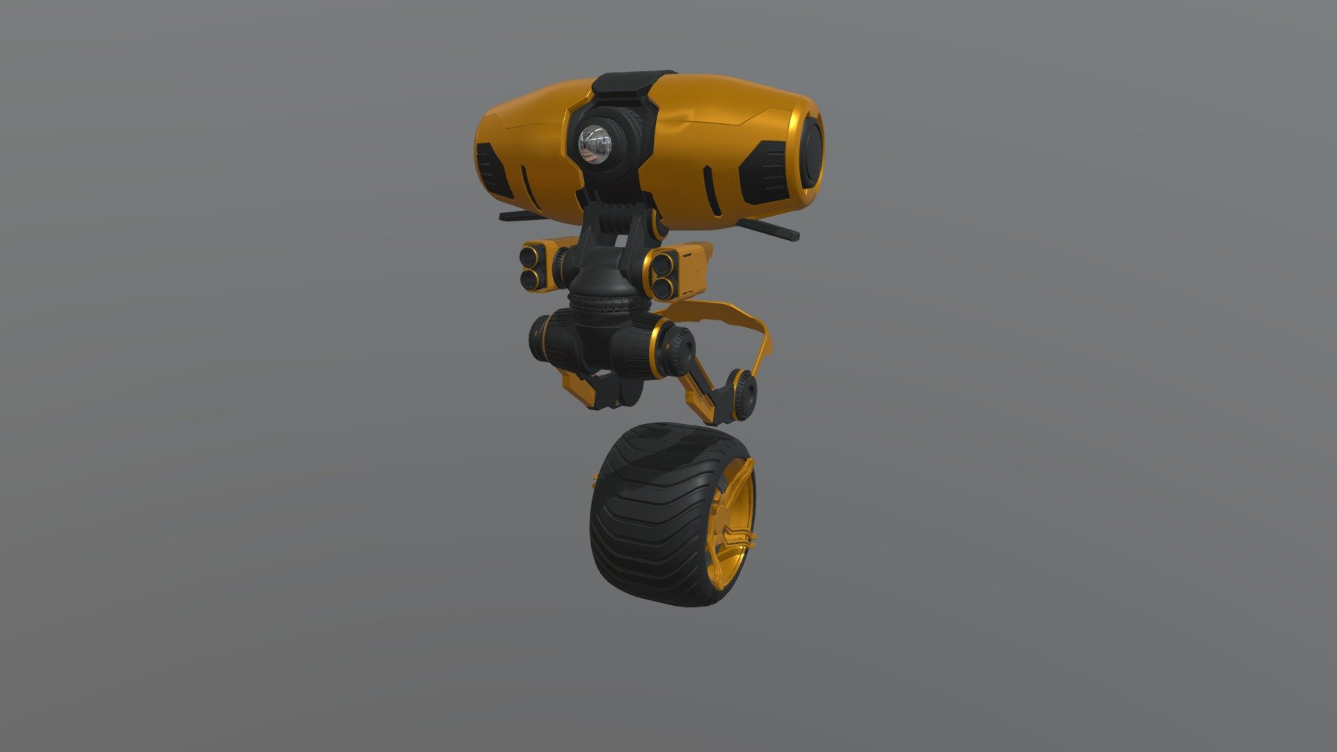 wheel robo 1 Blender file - Download Free 3D model by deepak rai ...