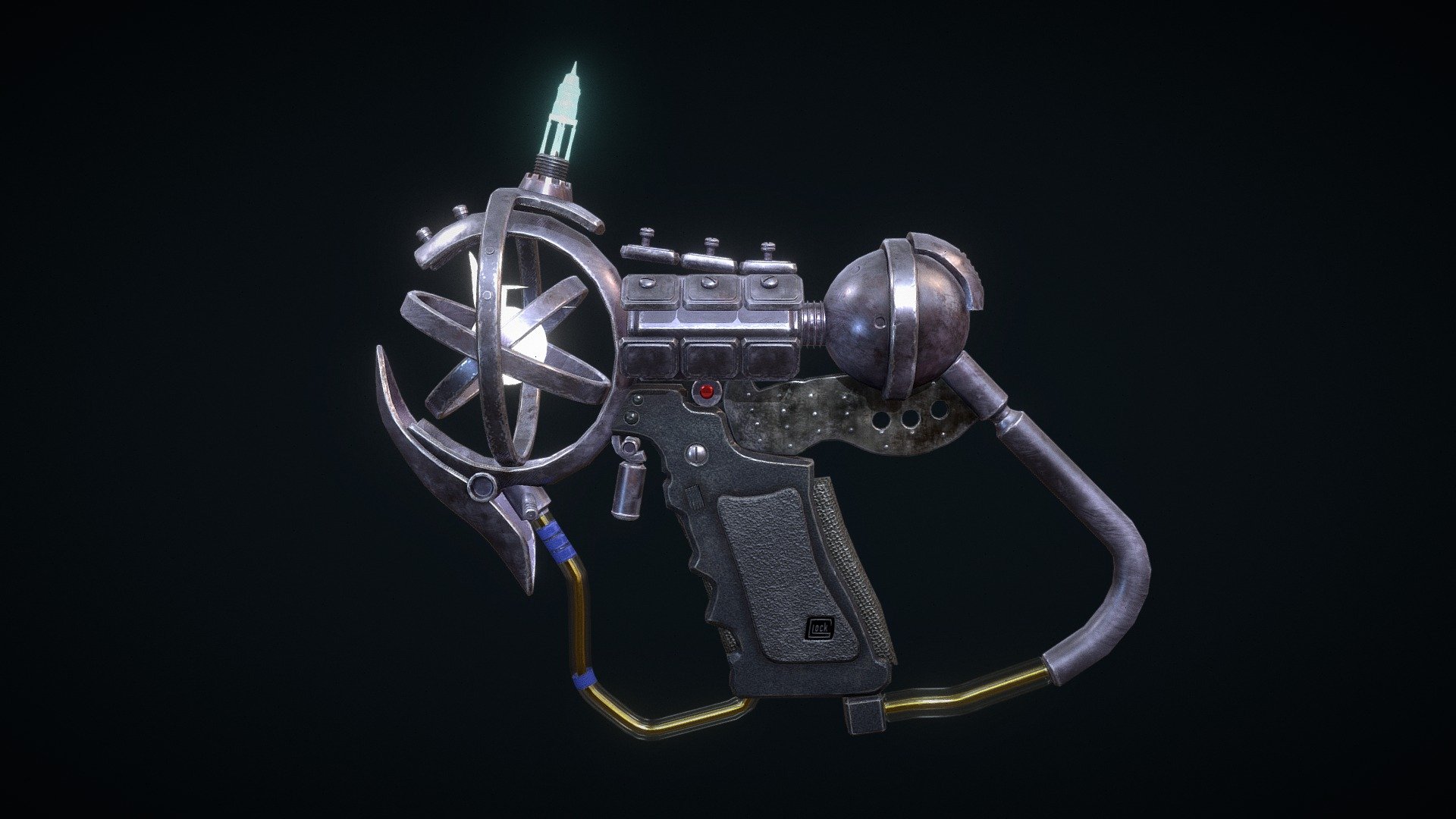 Energy gun - Download Free 3D model by wany (@cy10170909) [2cdac62 ...