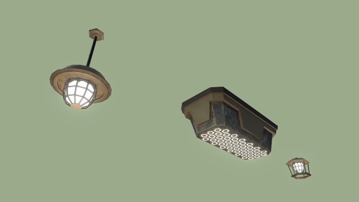 Hanging-light 3D models - Sketchfab