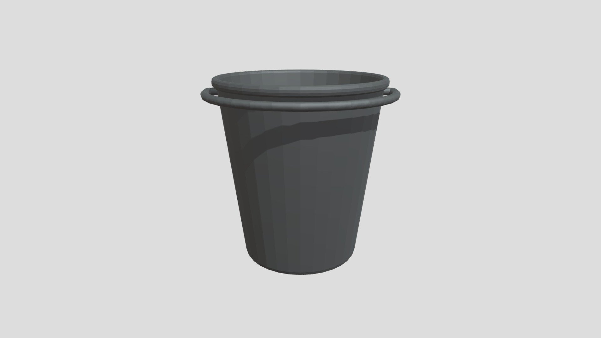 A low poly bucket - 3D model by MatoVeng (@santsopo) [2cdf6d8] - Sketchfab
