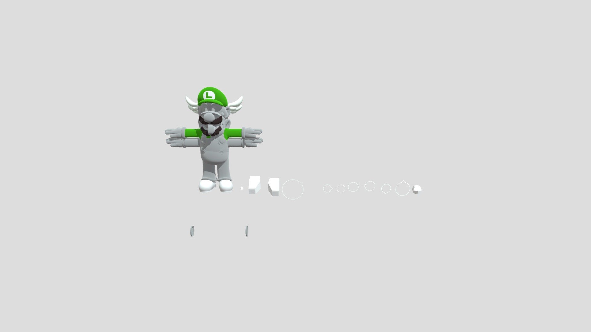 sm64 Beta leak Luigi model - Download Free 3D model by LuigifanUltra64 ...