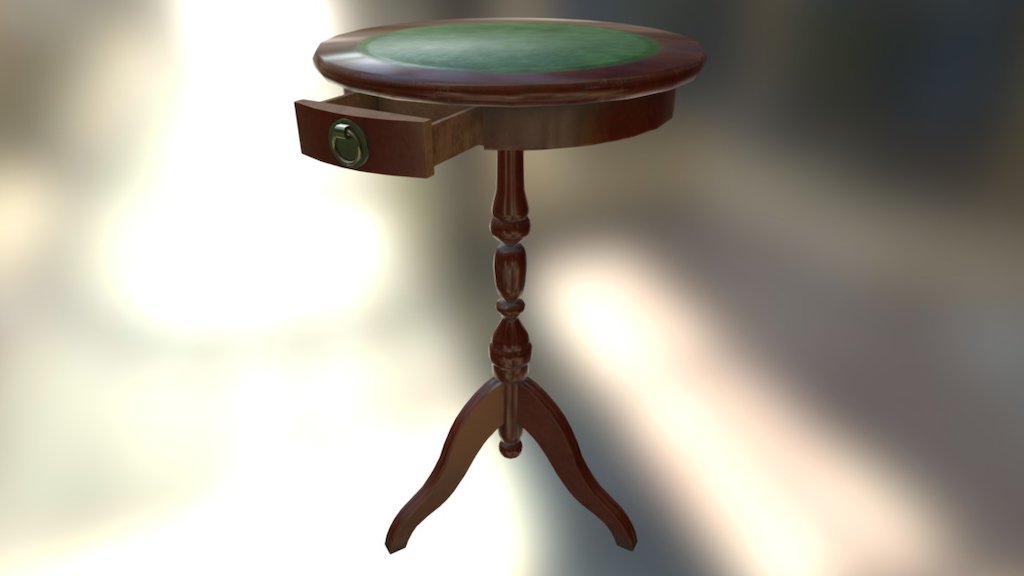 Side Table Game Prop - 3D model by Joseph Armour 3D (@josepharmour ...
