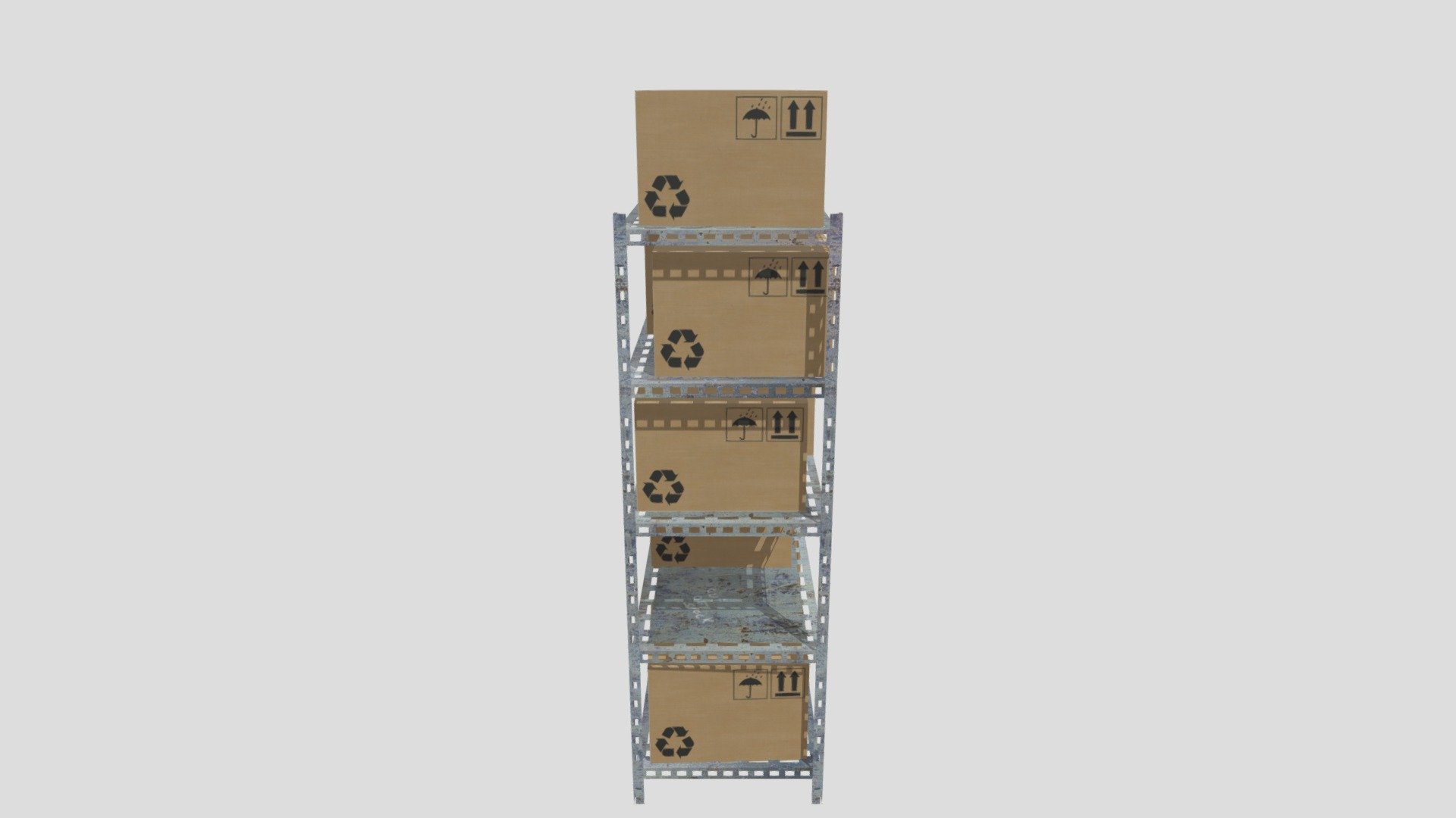 warehouse_shelving_unit - Download Free 3D model by Ha Van (@nganha2169 ...
