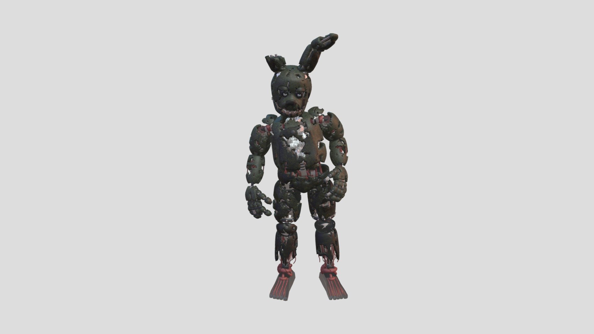 Springtrap V5 - Download Free 3D model by kim02us [2ce3a82] - Sketchfab