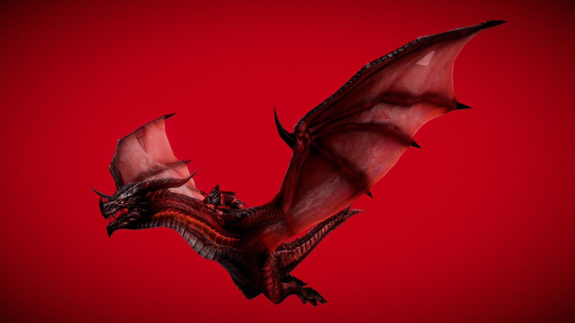 Blood Dragon - Buy Royalty Free 3D model by Luna Studio (@StudioLuna ...