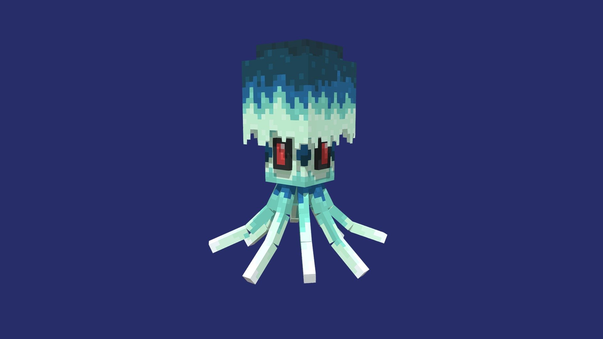 Minecraft Deep Sea Squid - 3D model by Milo (@FMilo2110) [2ce69ed ...