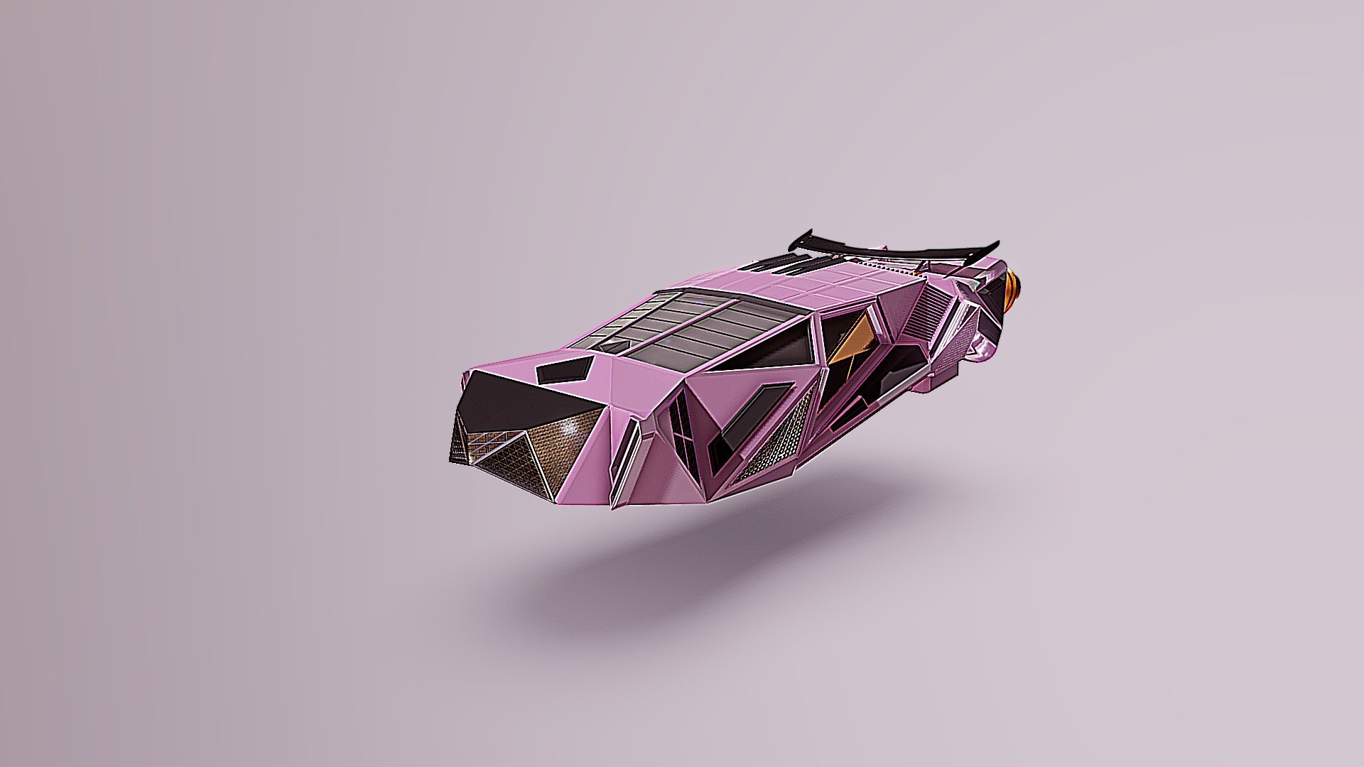 Space Racing Ship - 3D model by danrotemp [2ce71dc] - Sketchfab