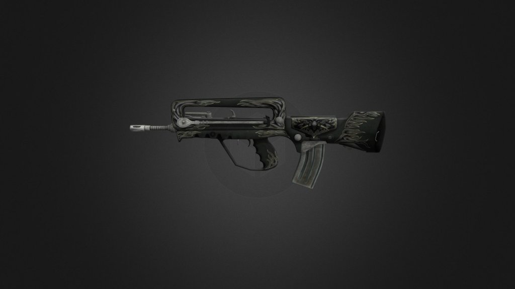 FAMAS | Djinn - 3D model by krakencommunity [2ce7277] - Sketchfab