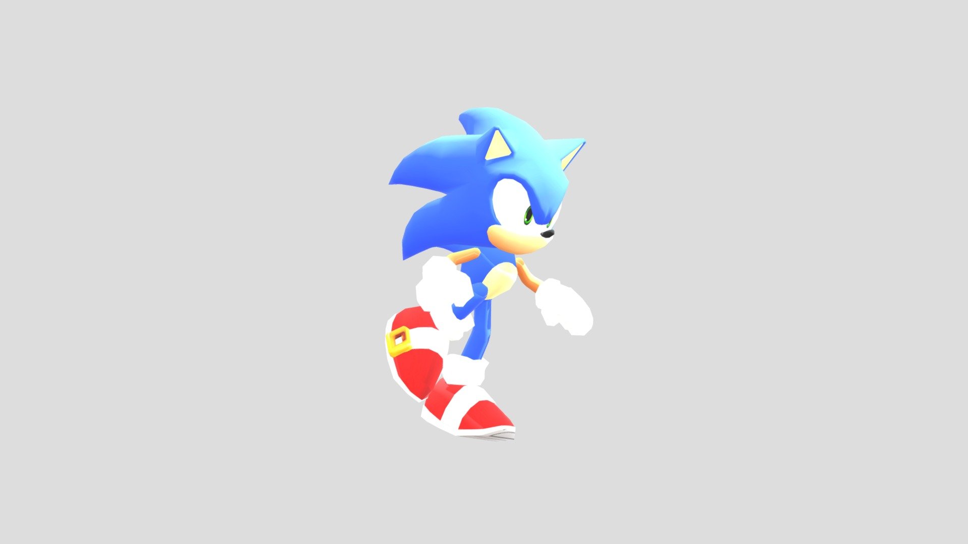 animations-sonic-sonic-runners-adventure-model - 3D model by ...