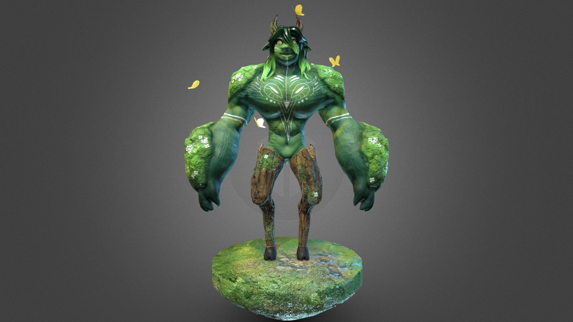 Beast of the Forest - 3D model by Valistarri [2ce852a] - Sketchfab