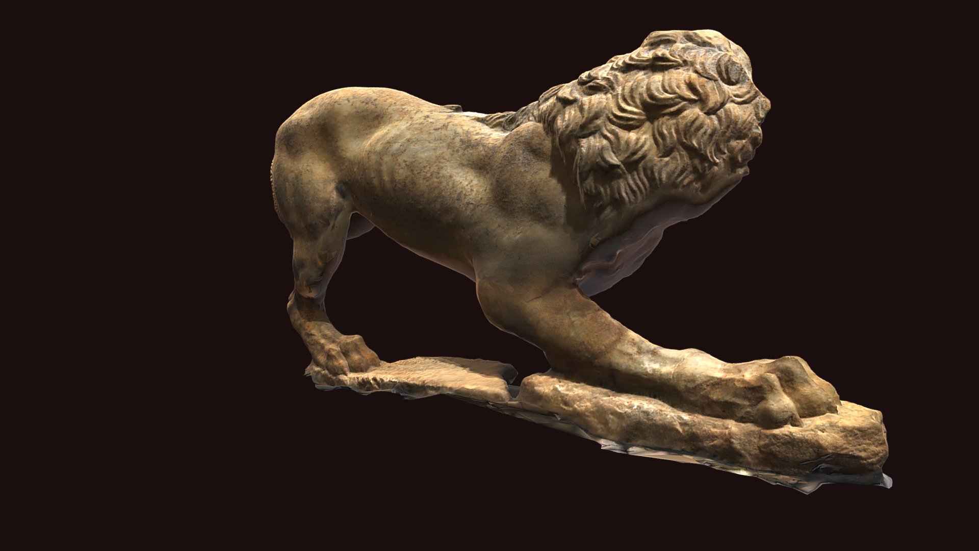 Attic marble lion - Download Free 3D model by danielpett [2ce964f ...