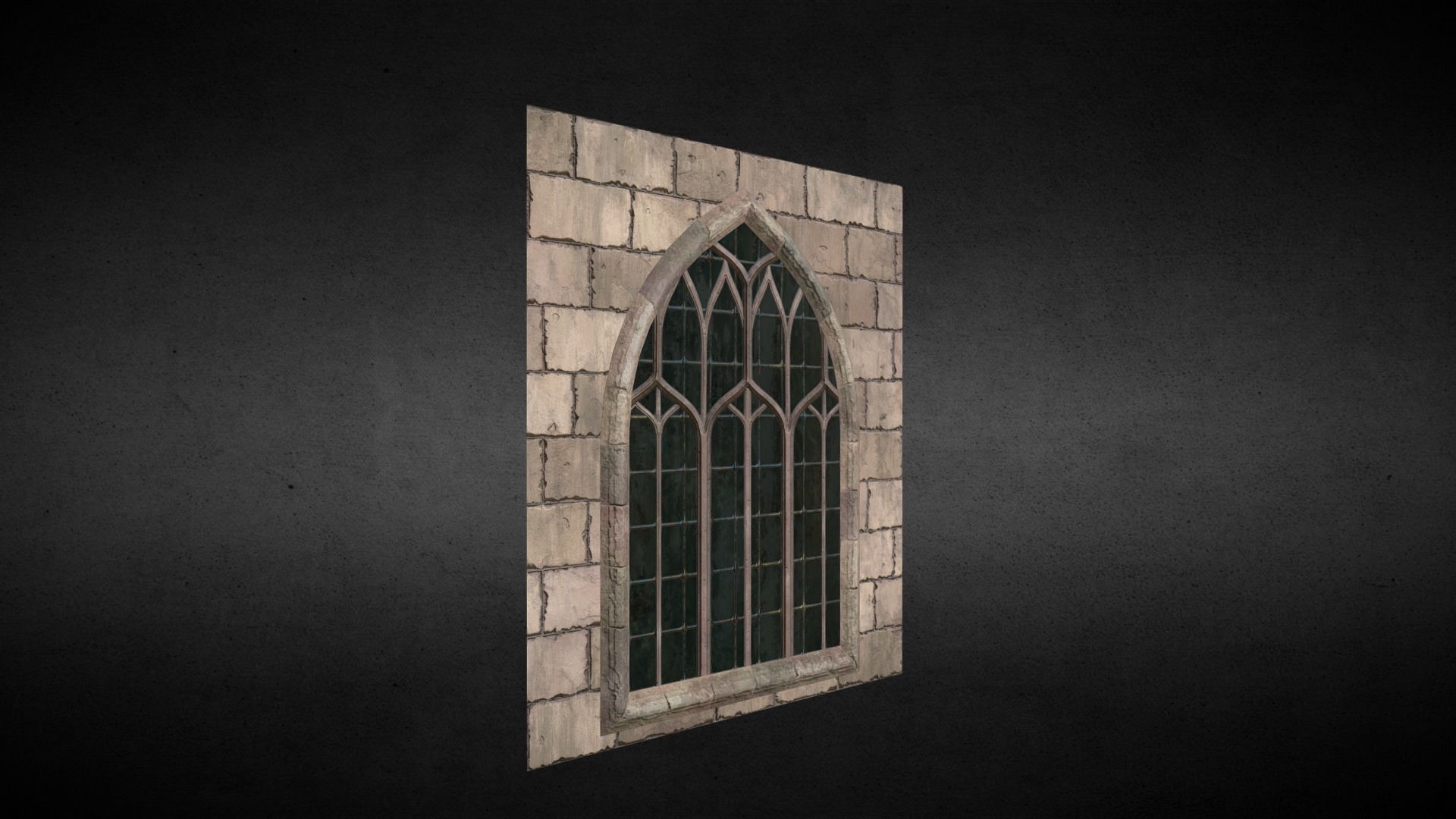 Gothic Window - 3D model by raskind [2ce9bd7] - Sketchfab