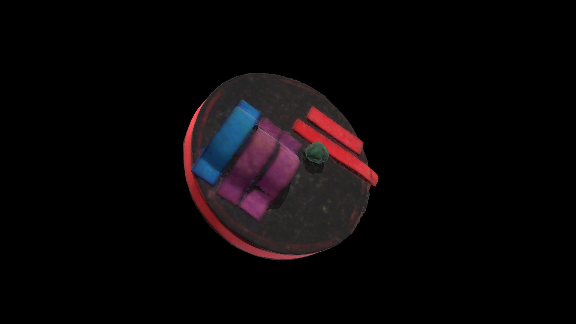 Circle Pin - Download Free 3D model by MDPLS Digital Collections ...