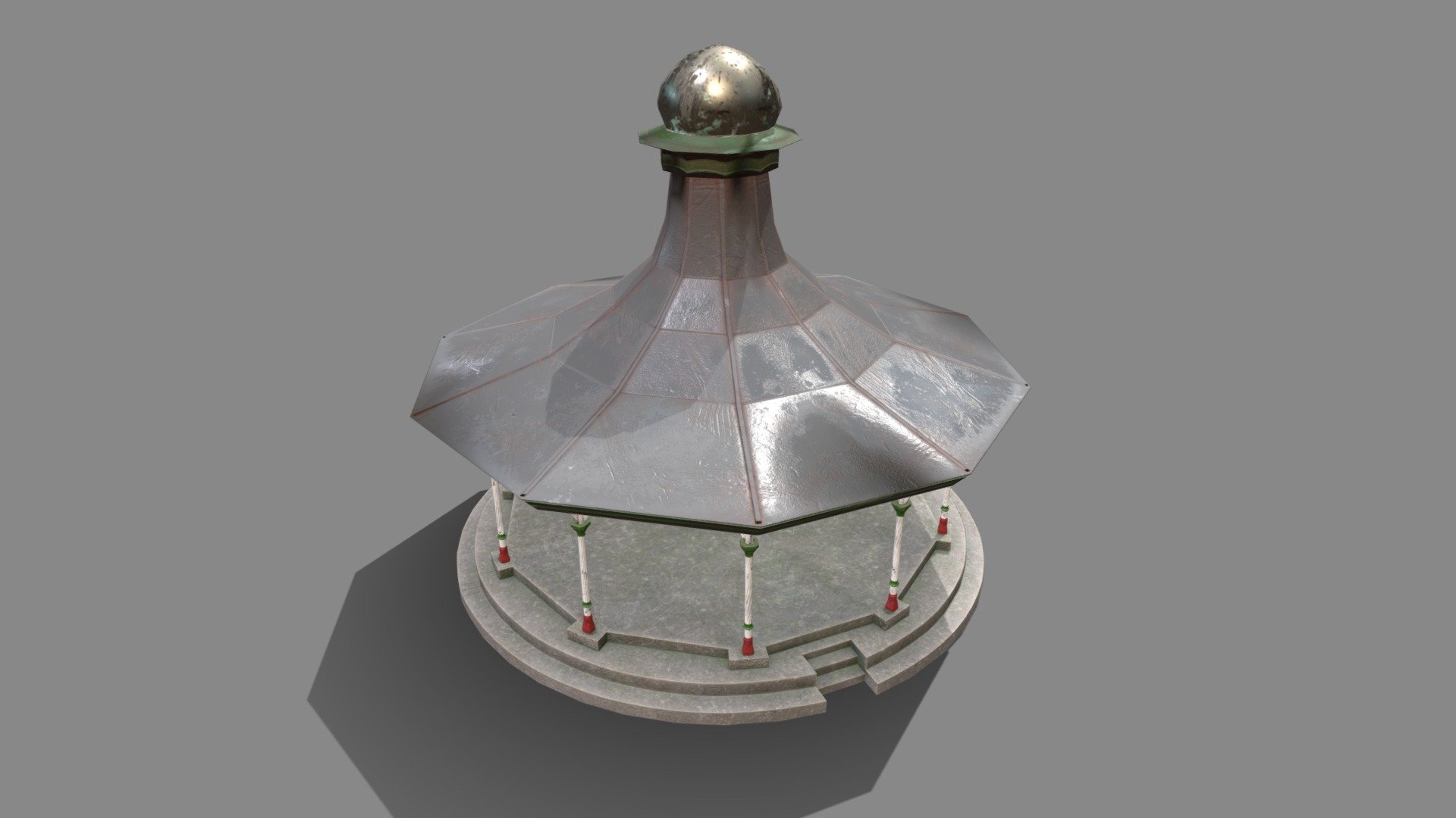Victorian Bandstand - Buy Royalty Free 3D model by pasquill [2cec52b ...