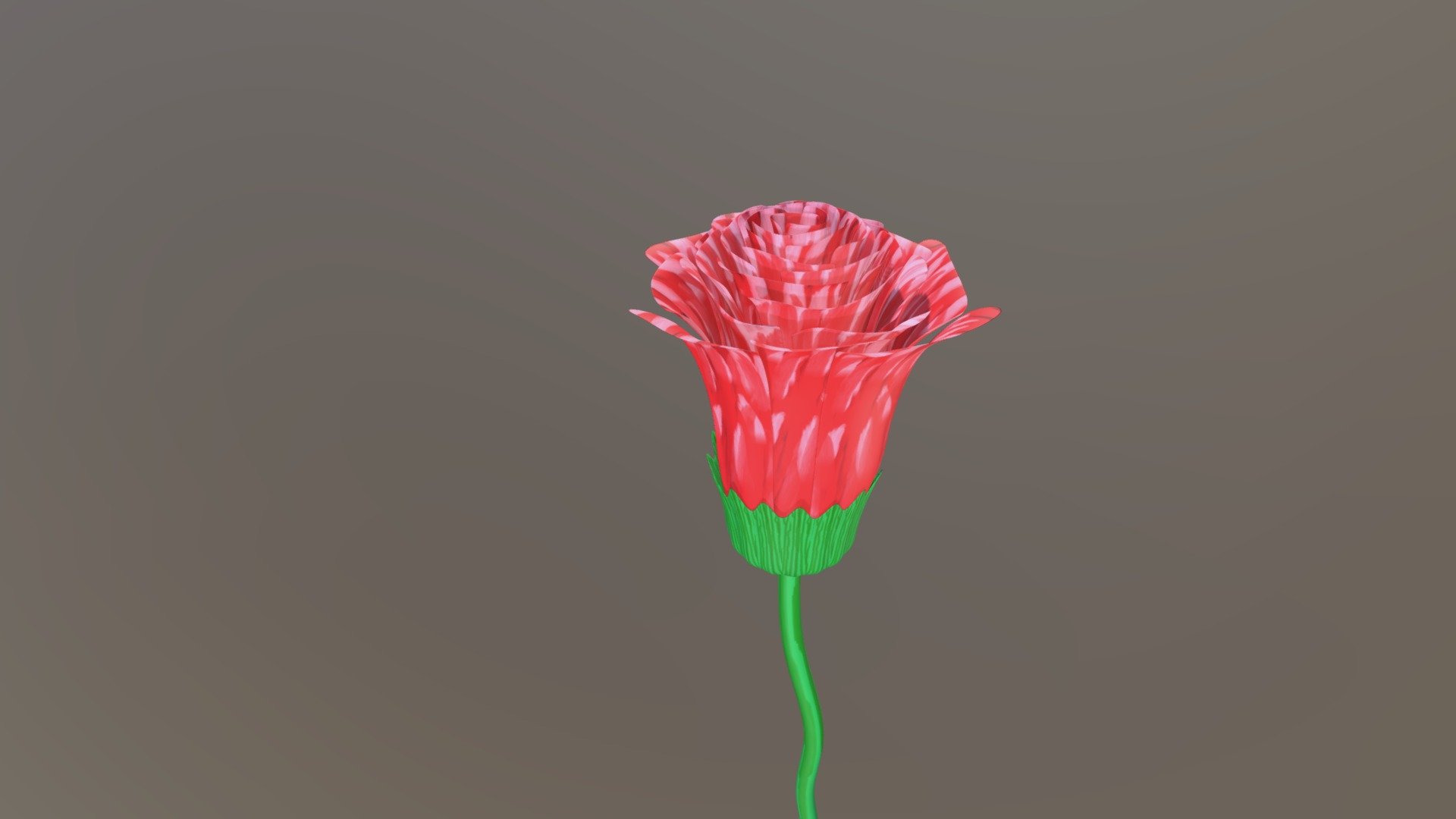 Red Flower - 3D model by Molotok (@molotkos) [2ced3ed] - Sketchfab