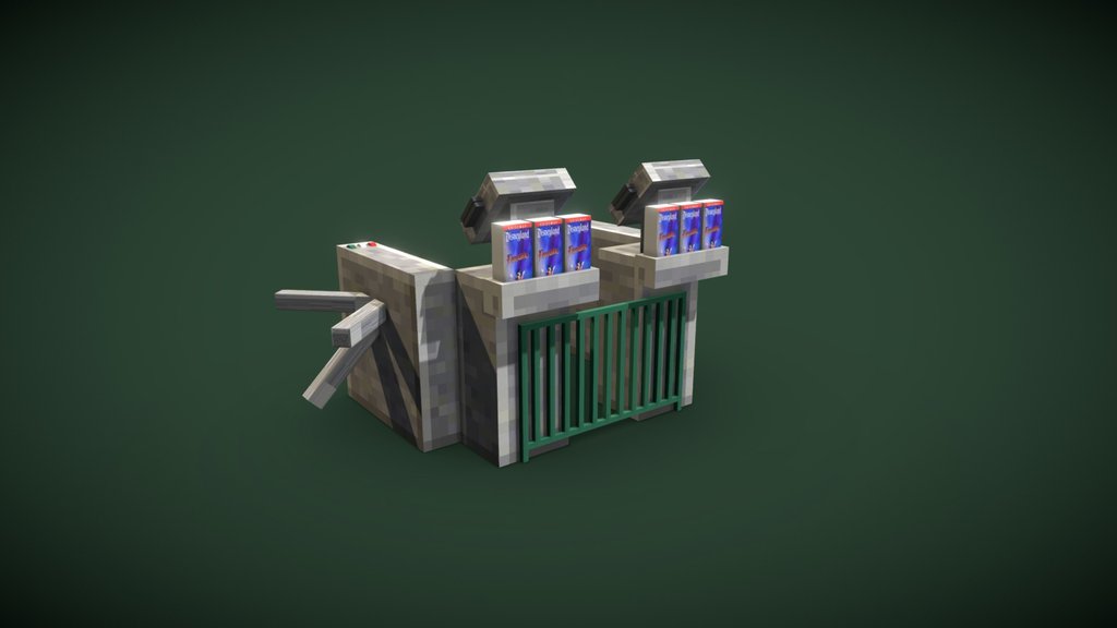 Disneyland Resort Entrance Plaza - A 3D model collection by Kastle ...