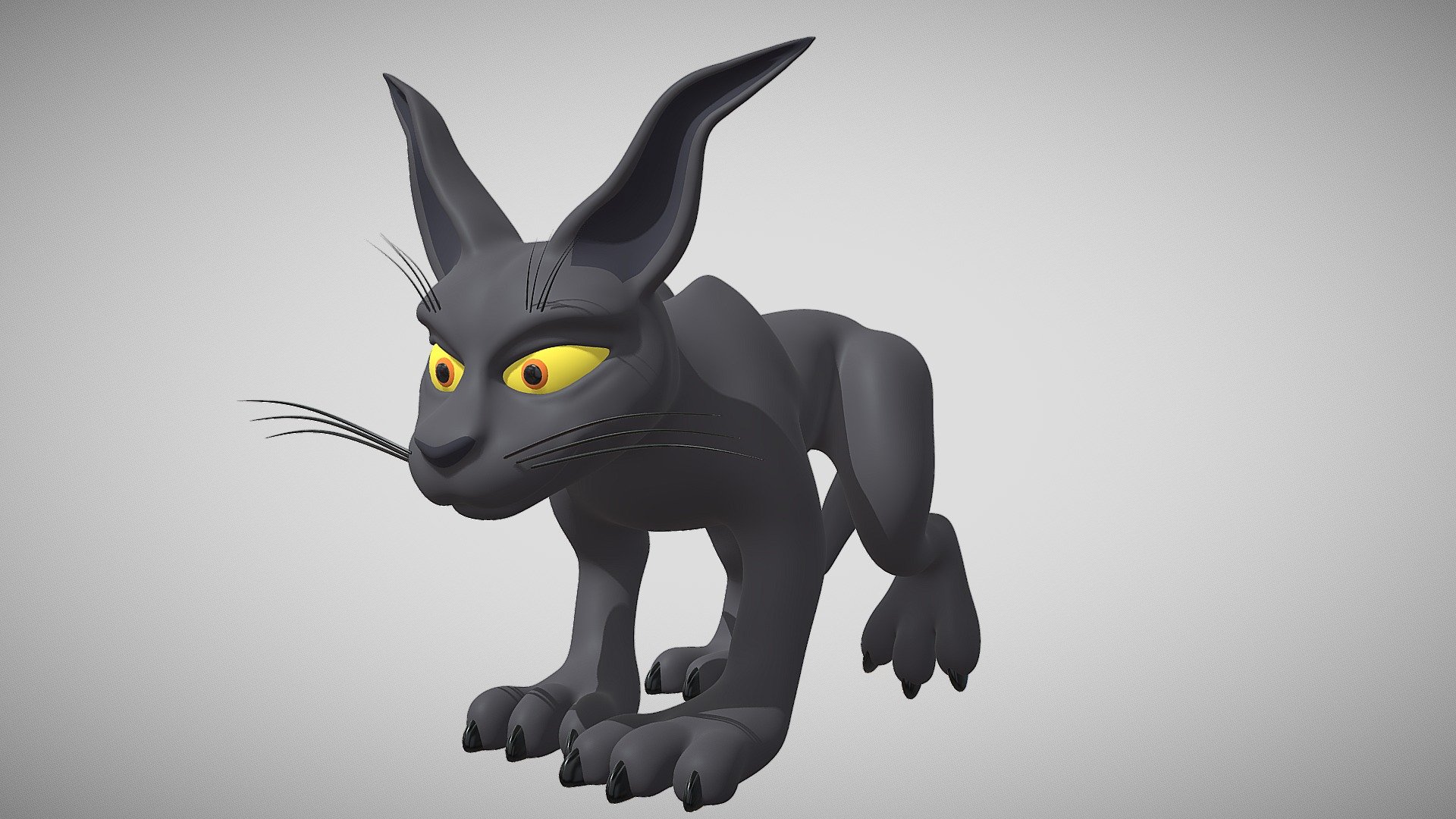 Wild Cat - Download Free 3D model by IanaM [2cedd3a] - Sketchfab