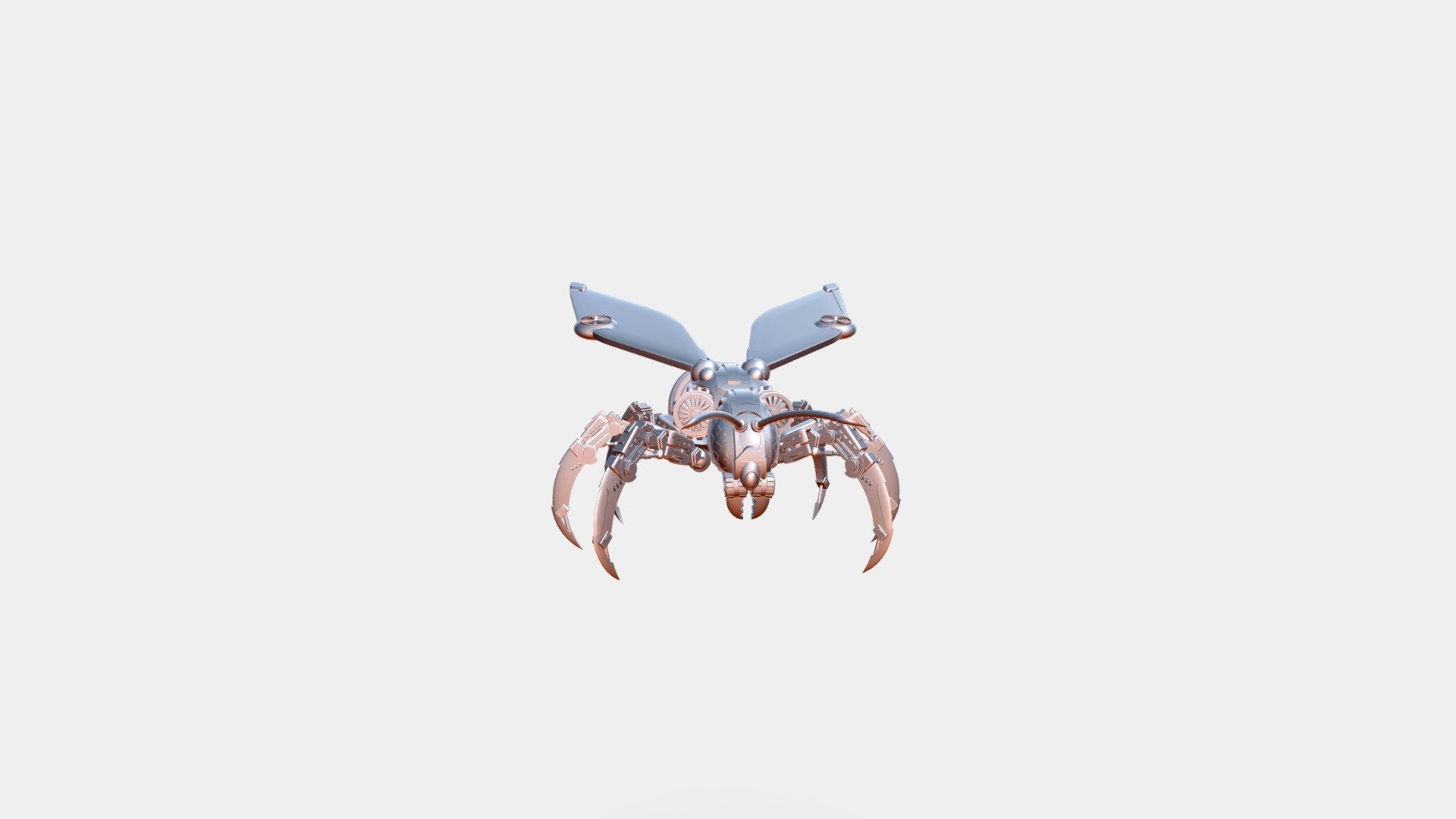 YJRW-X1A Yellow Jacket Robotic Wasp - Download Free 3D model by ...