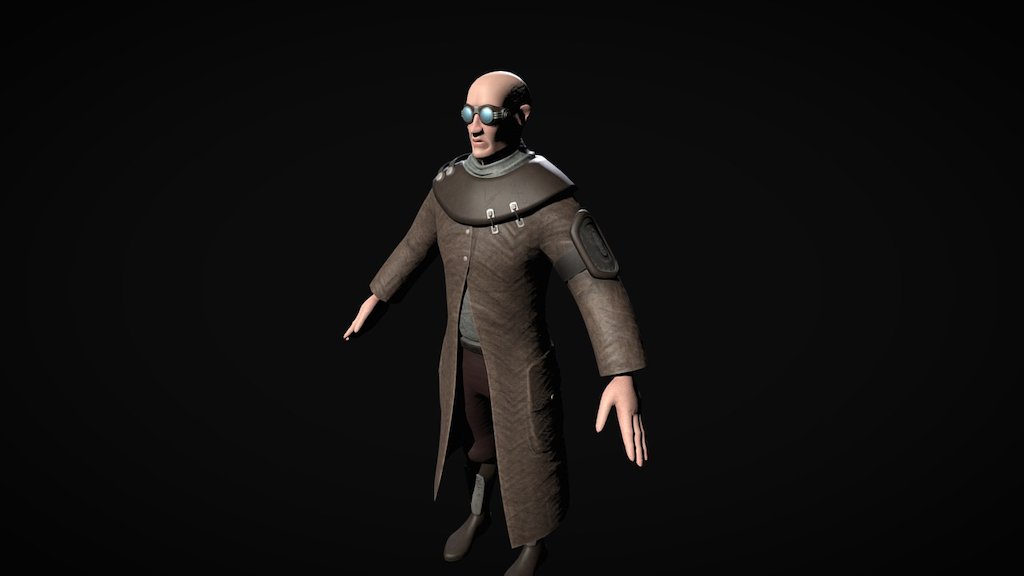 Scientist - 3D model by John Keane (@johnkeane) [2cef687] - Sketchfab