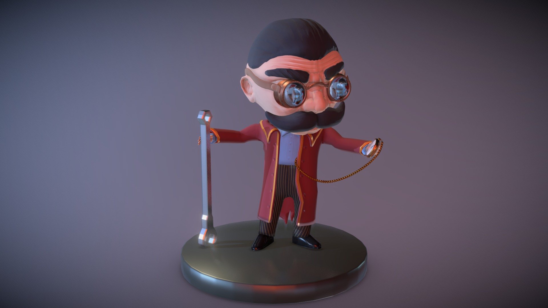 Tinker Character Charles Köhler - 3D model by Torbenvdh [2cf01c3 ...