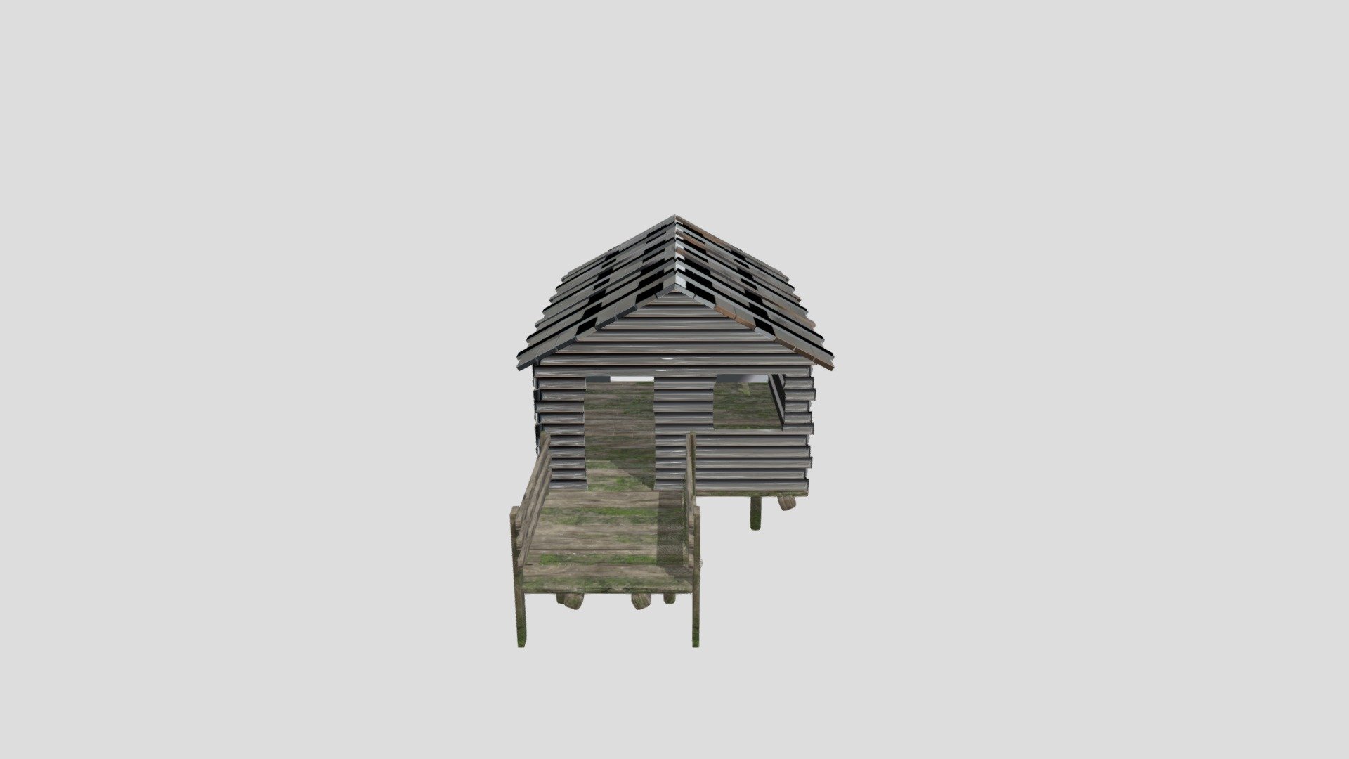 Fishing Hut - Download Free 3D model by Artyooooom [2cf0b8a] - Sketchfab