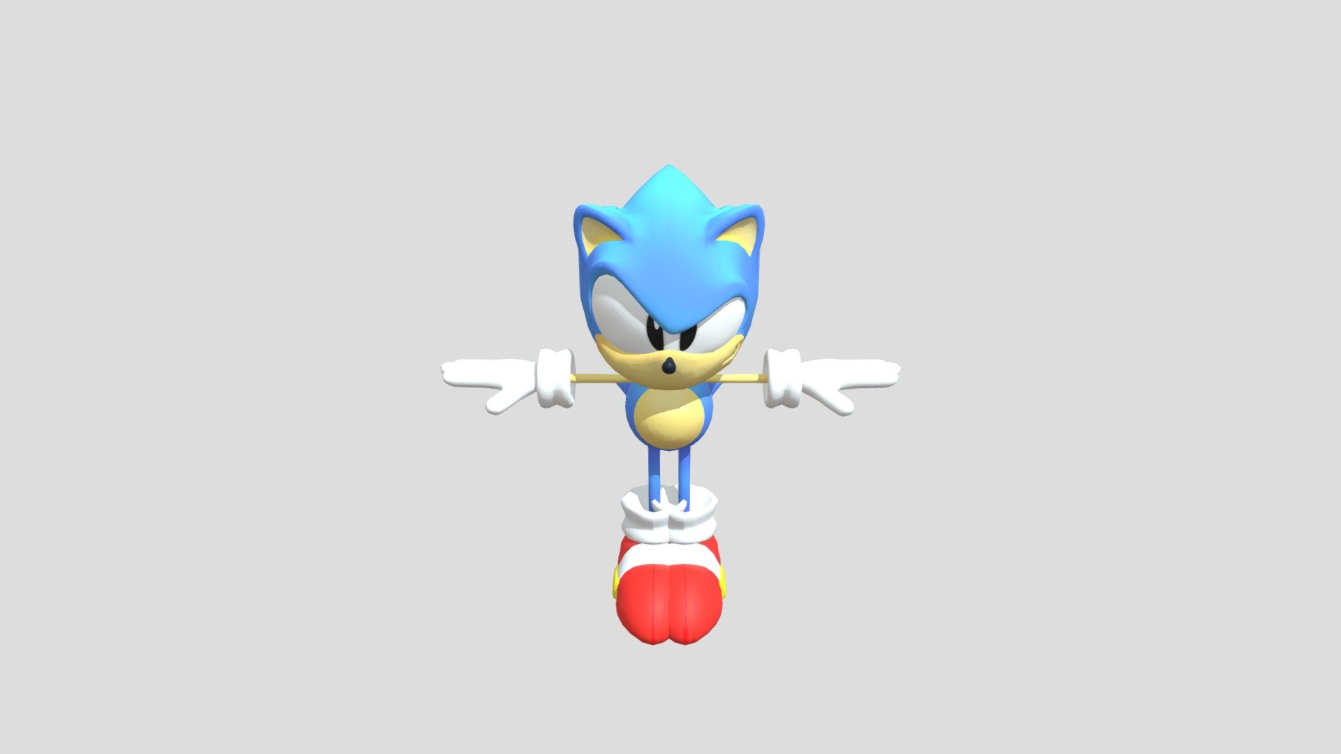 junio-sonic (1) - 3D model by Matspam [2cf1b8c] - Sketchfab