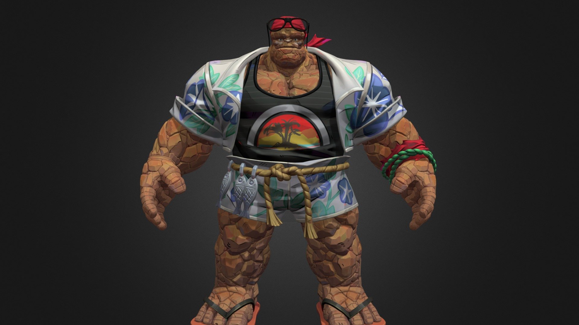 The Thing - ROCKY TIDE - Download Free 3D model by YE YE (@YEEZY_YE ...