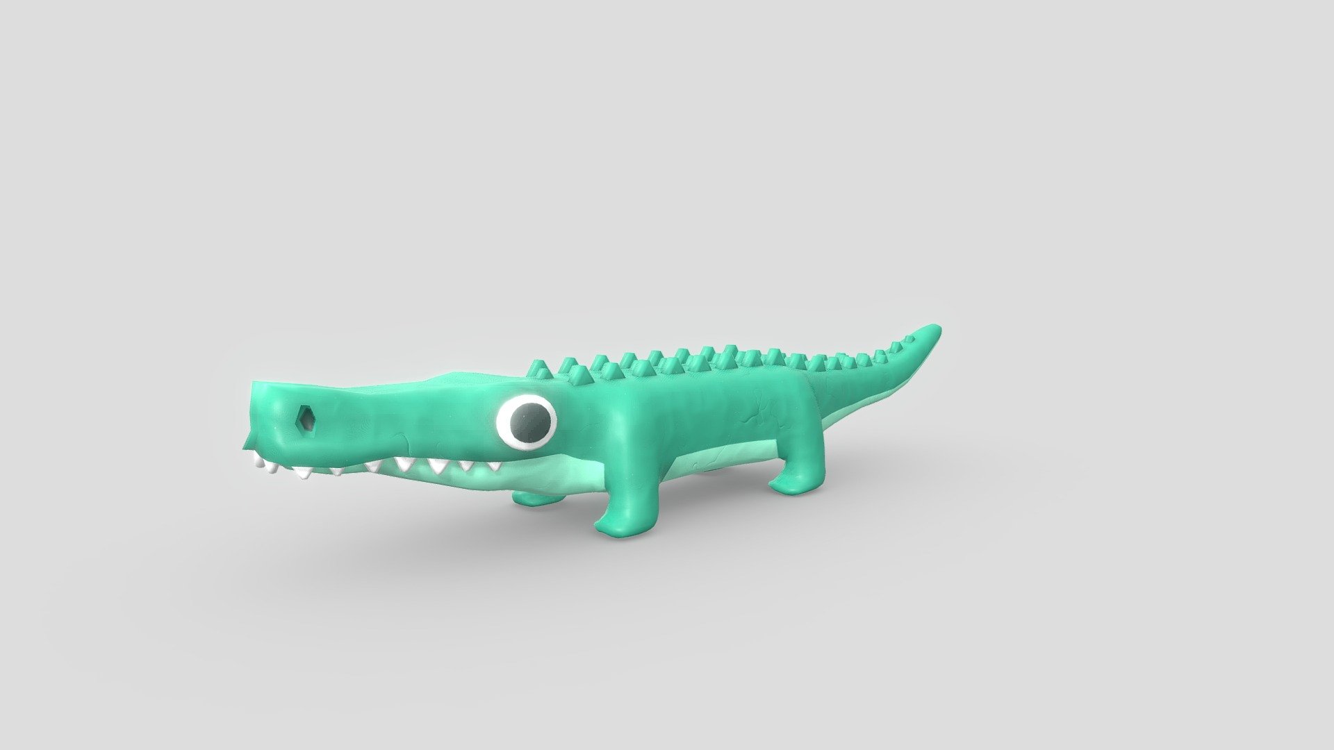 Clay Alligator - 3D model by erin! (@arokma) [2cf3af7] - Sketchfab