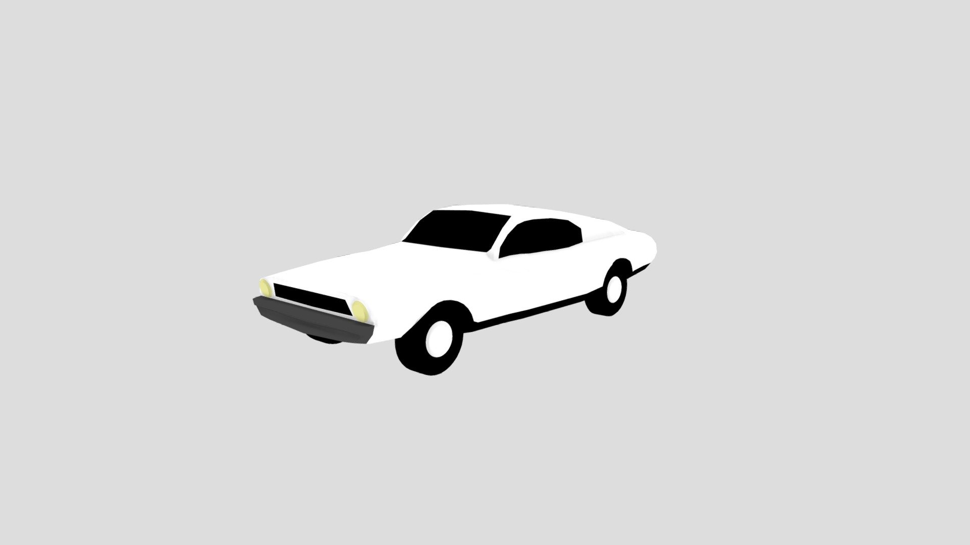 Low Poly 1968 Ford Mustang - Download Free 3D model by Yes (@Kyaie ...