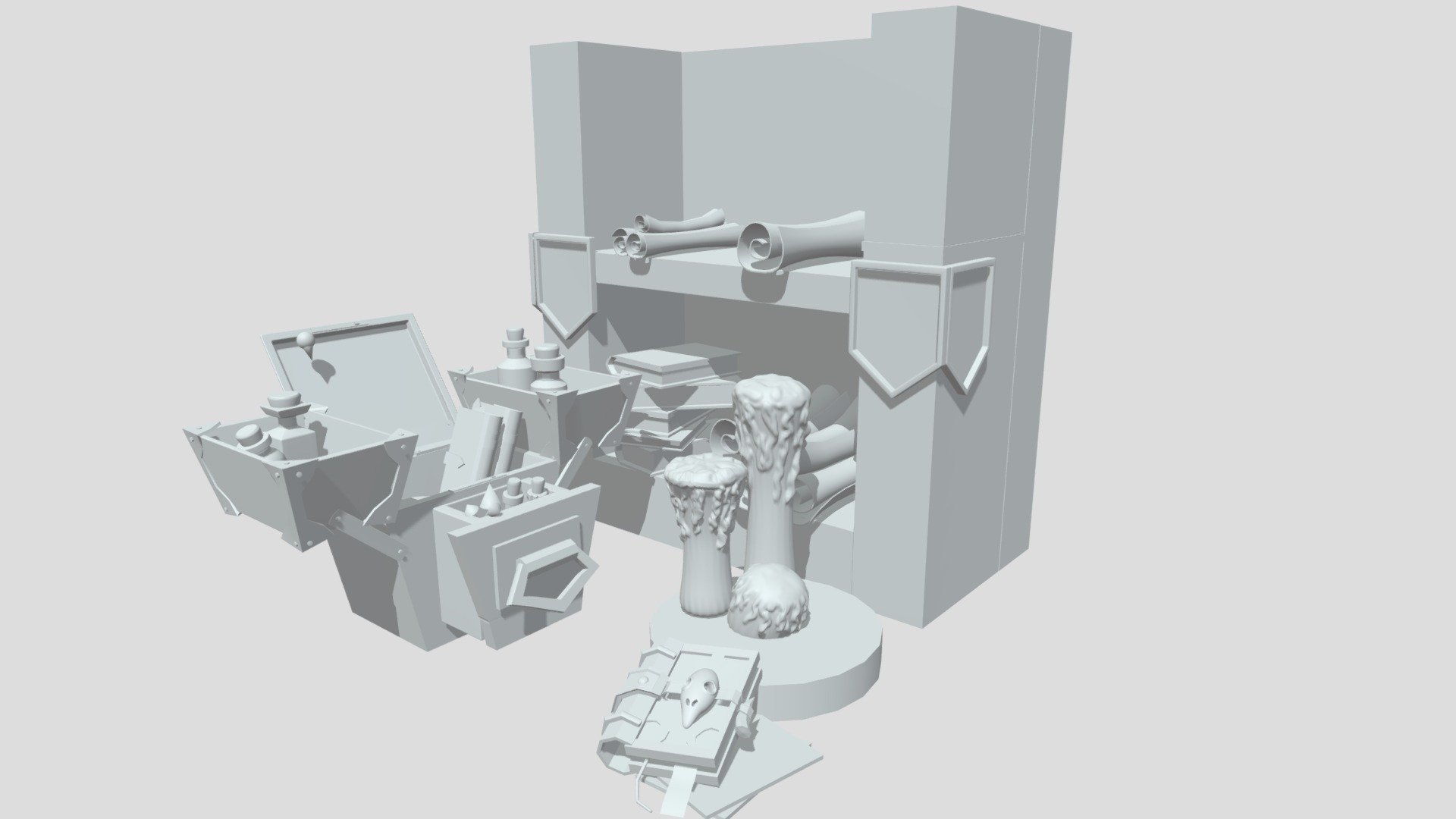 WitchBox_1_3 - 3D model by ObiFlow [2cf4c95] - Sketchfab