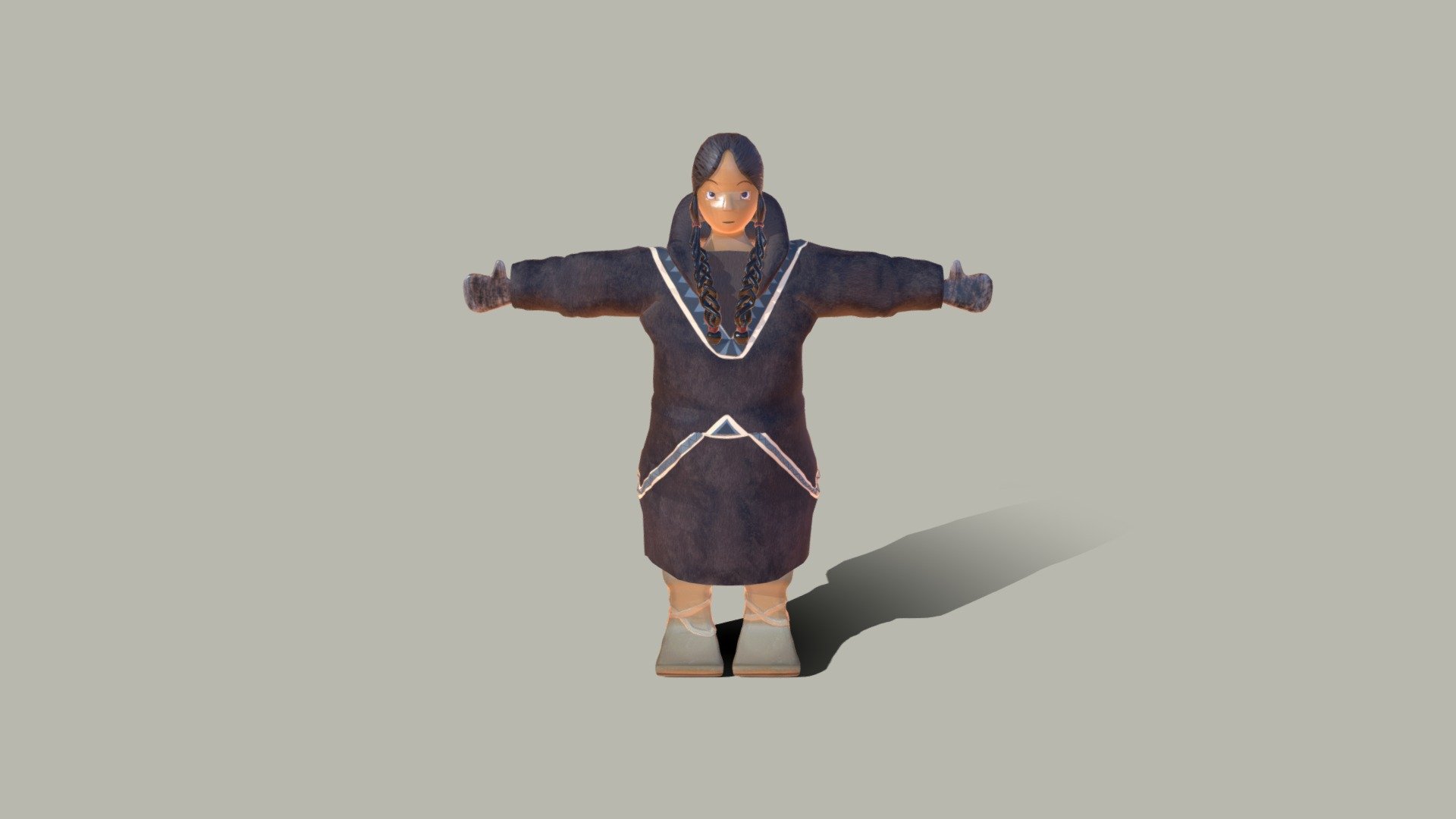 Eskimo - 3D model by KarymeCF [2cf5985] - Sketchfab