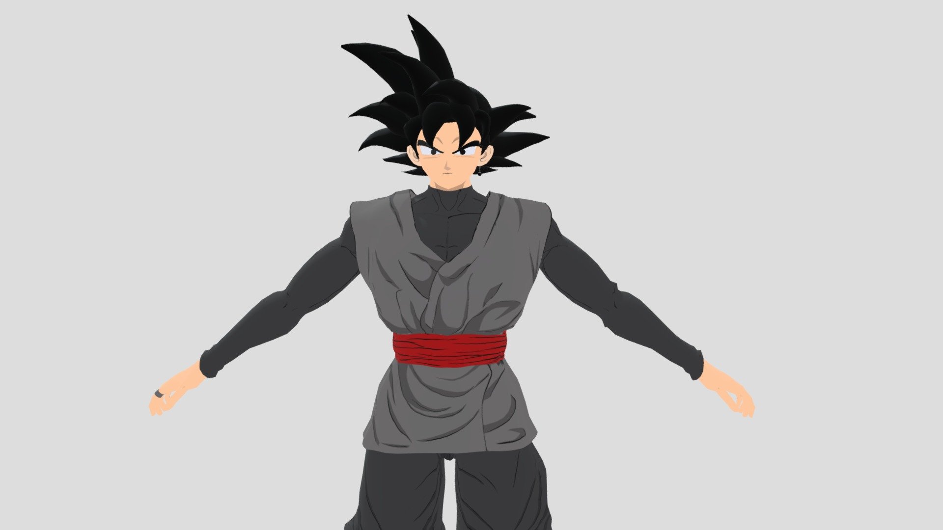 Black Goku Model Rigged - 3D model by Flamelex [2cf5b95] - Sketchfab