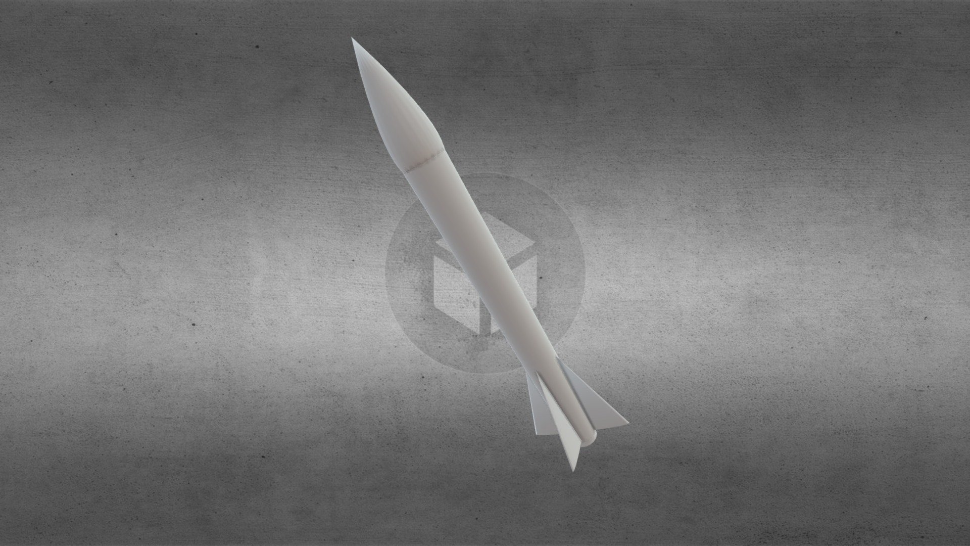 Misil / Missile - 3D model by MvGamer [2cf6872] - Sketchfab