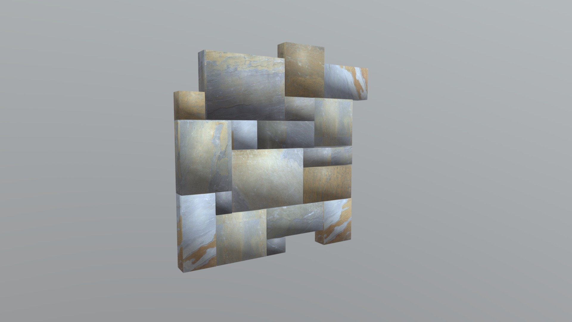 Natural Cleft Rust Color Bluestone - Download Free 3D model by STONE ...