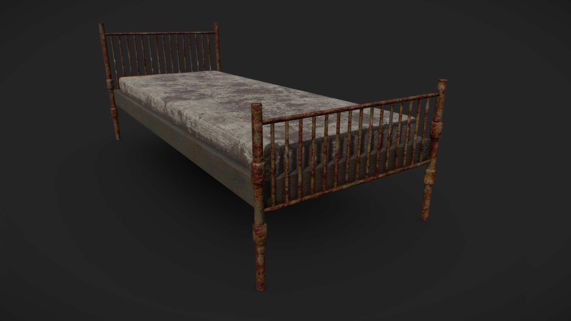 Post apocalyptic bed - Download Free 3D model by rickmaolly [2cf8221 ...