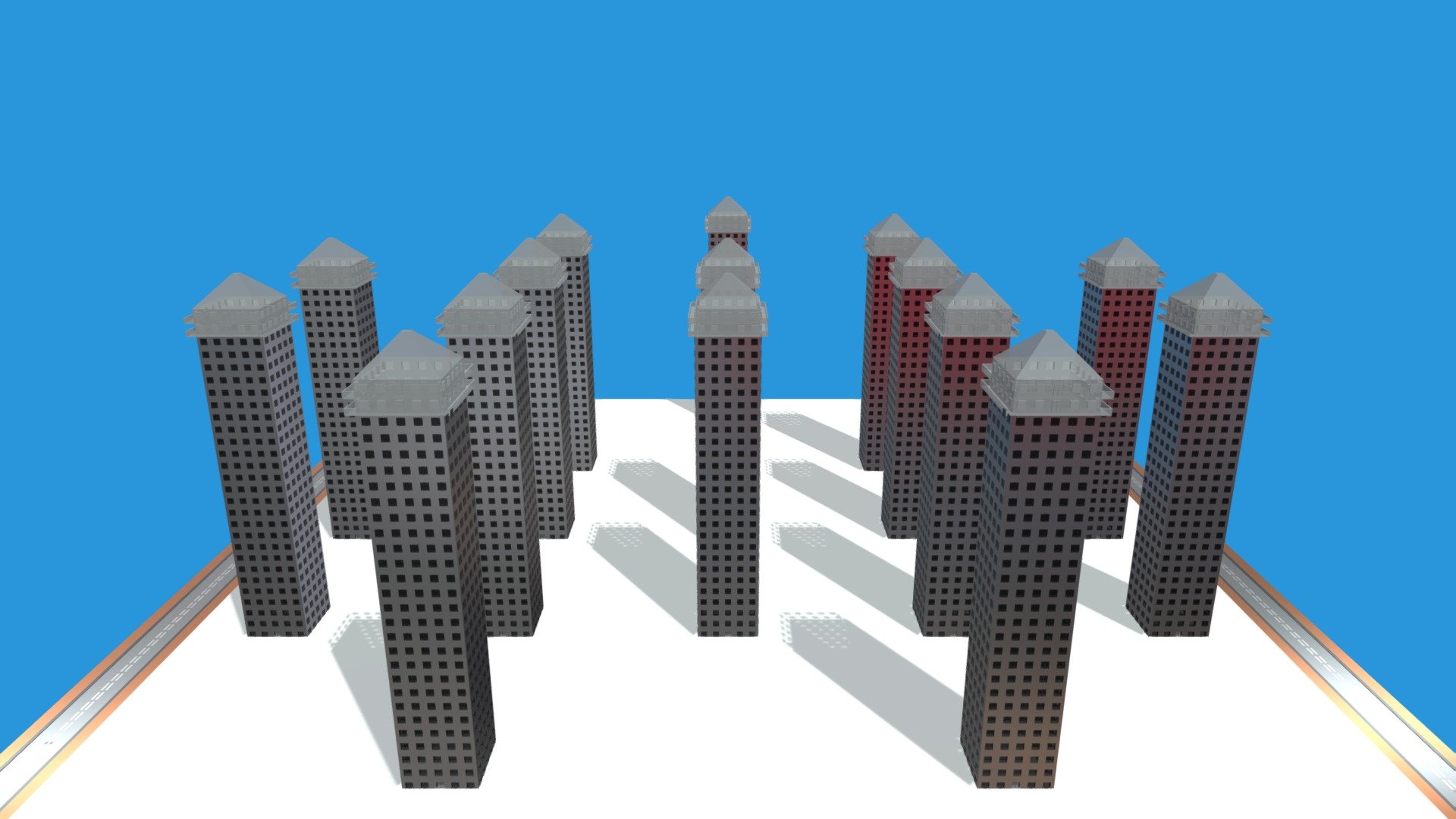 City Section - Download Free 3D model by fasteng [2cf95d4] - Sketchfab