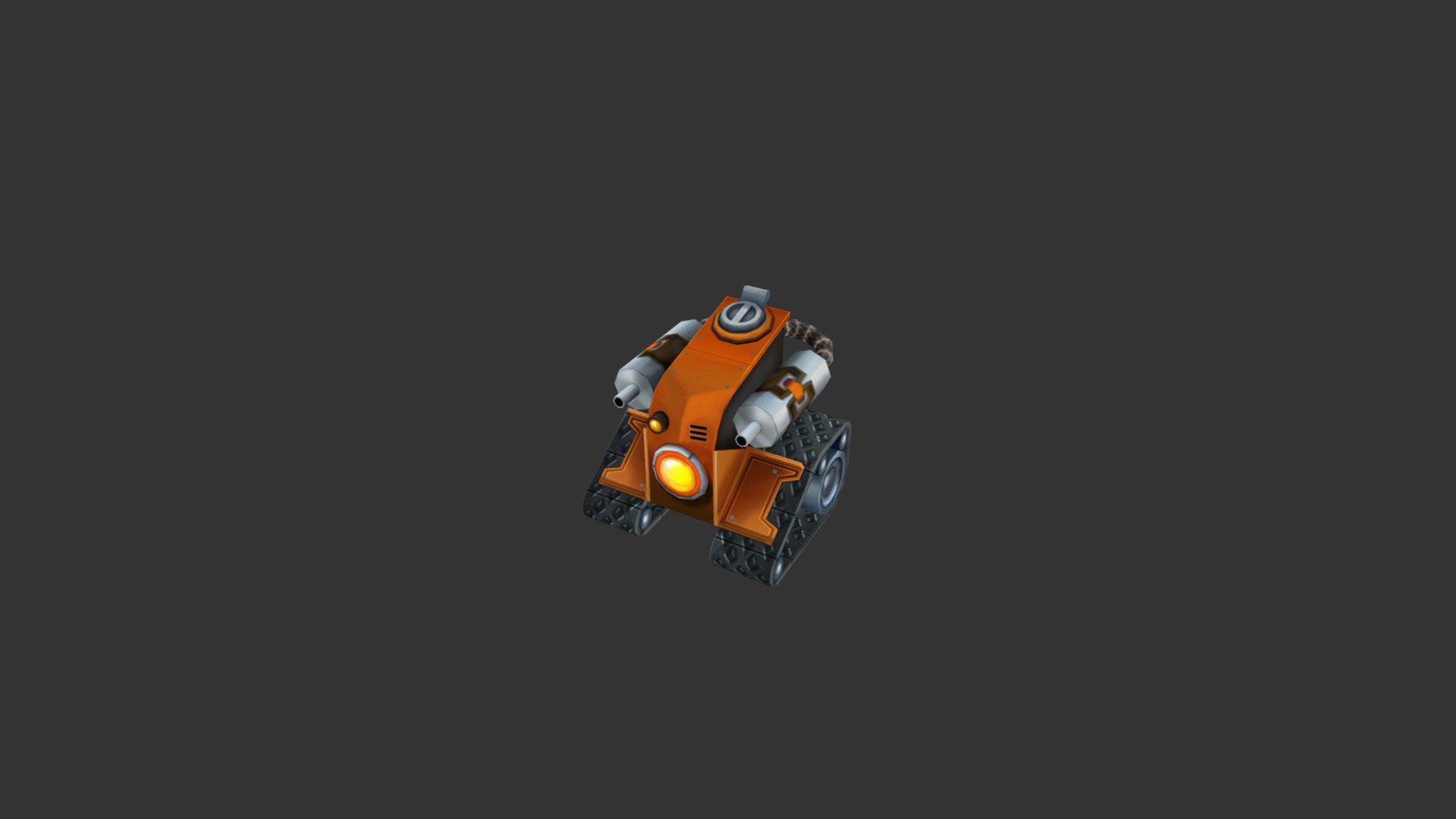 Tank Bot - 3D model by CadavrOfArt [2cf96a2] - Sketchfab