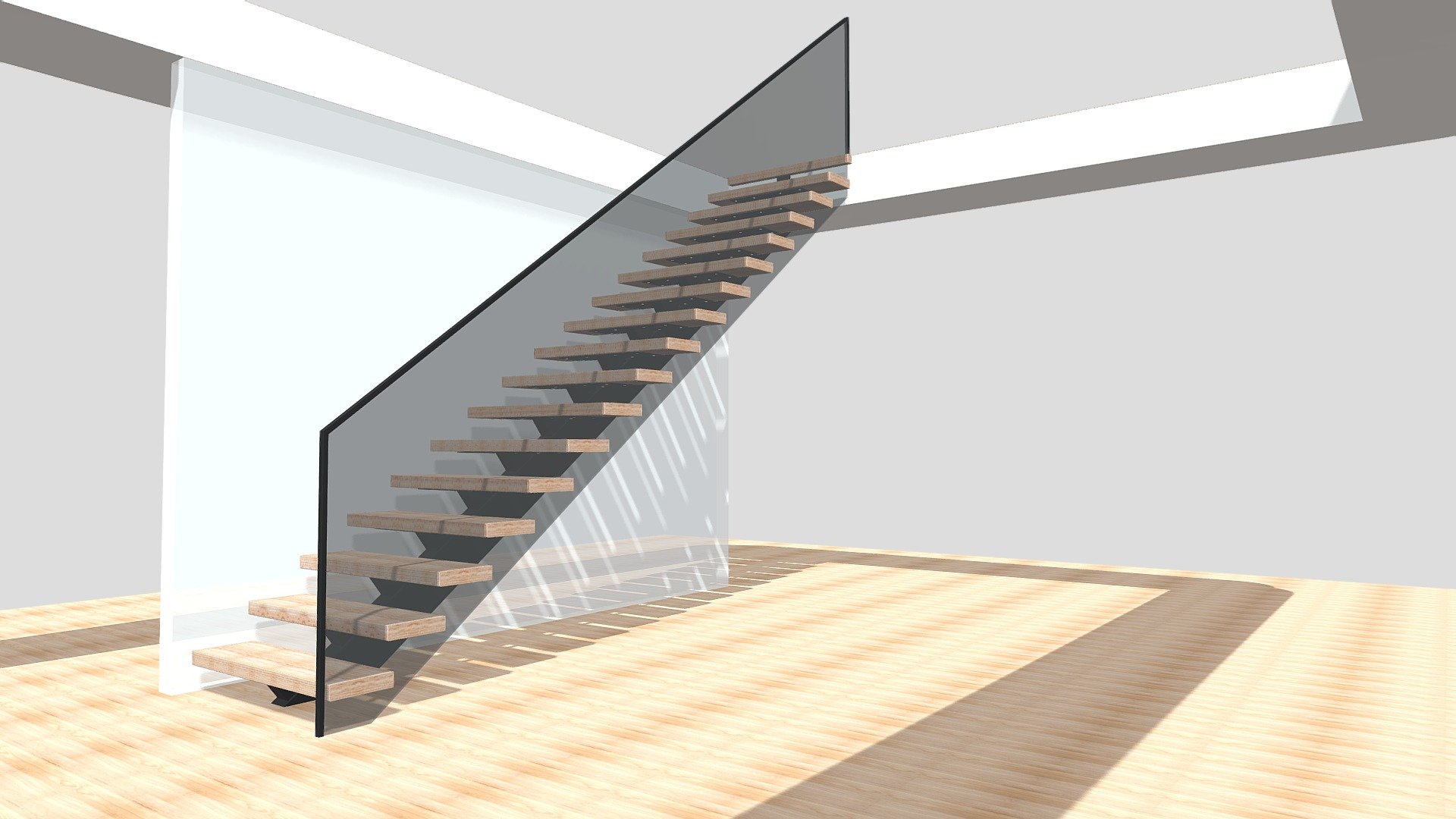 SSP02 GLA03 (concealed glass fixing) - Download Free 3D model by ...