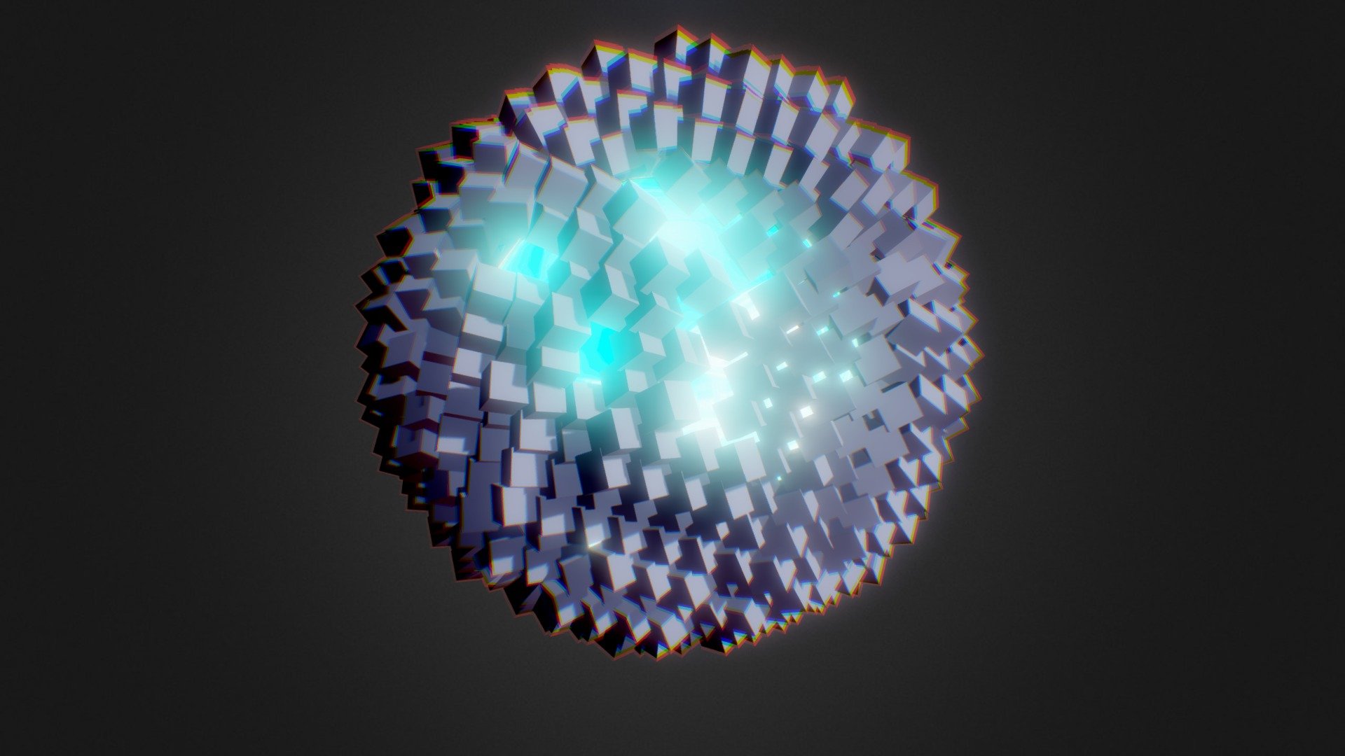 voxelized "1" - Download Free 3D model by vicente betoret ferrero ...