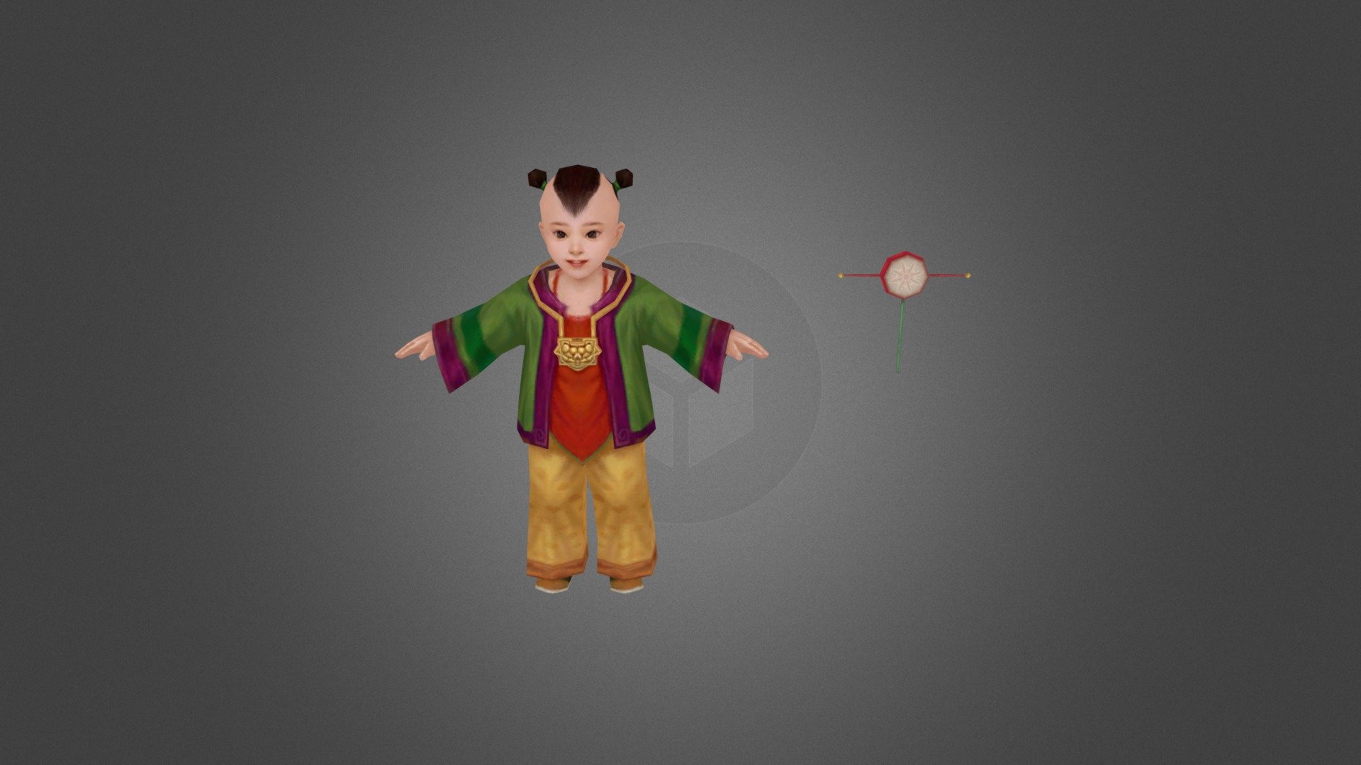 Little Boy Rigged 3D Model - Download Free 3D model by CG-Moon [2cfa35a ...