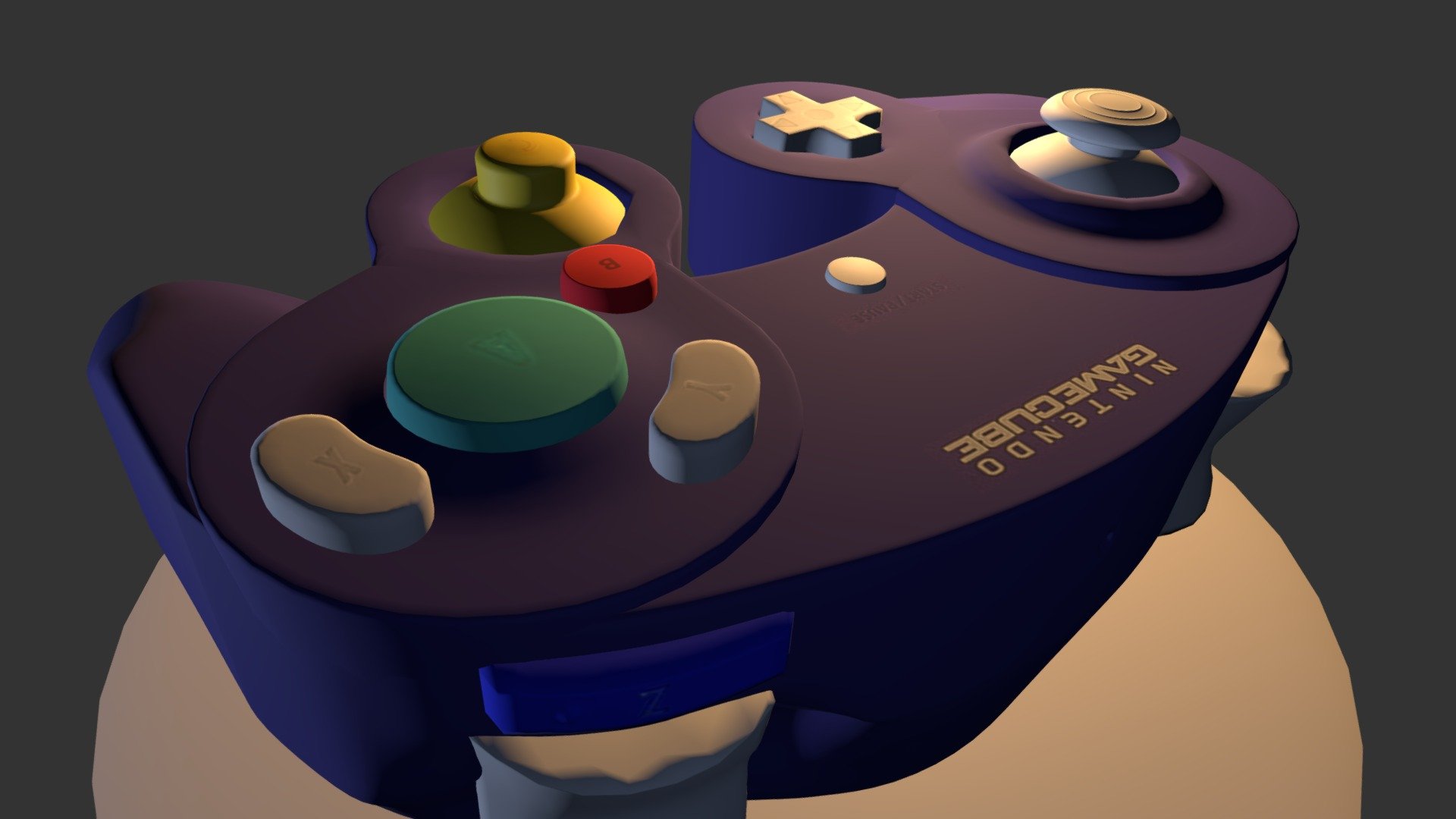 Gamecube controller - 3D model by axolotl [2cfb1e7] - Sketchfab