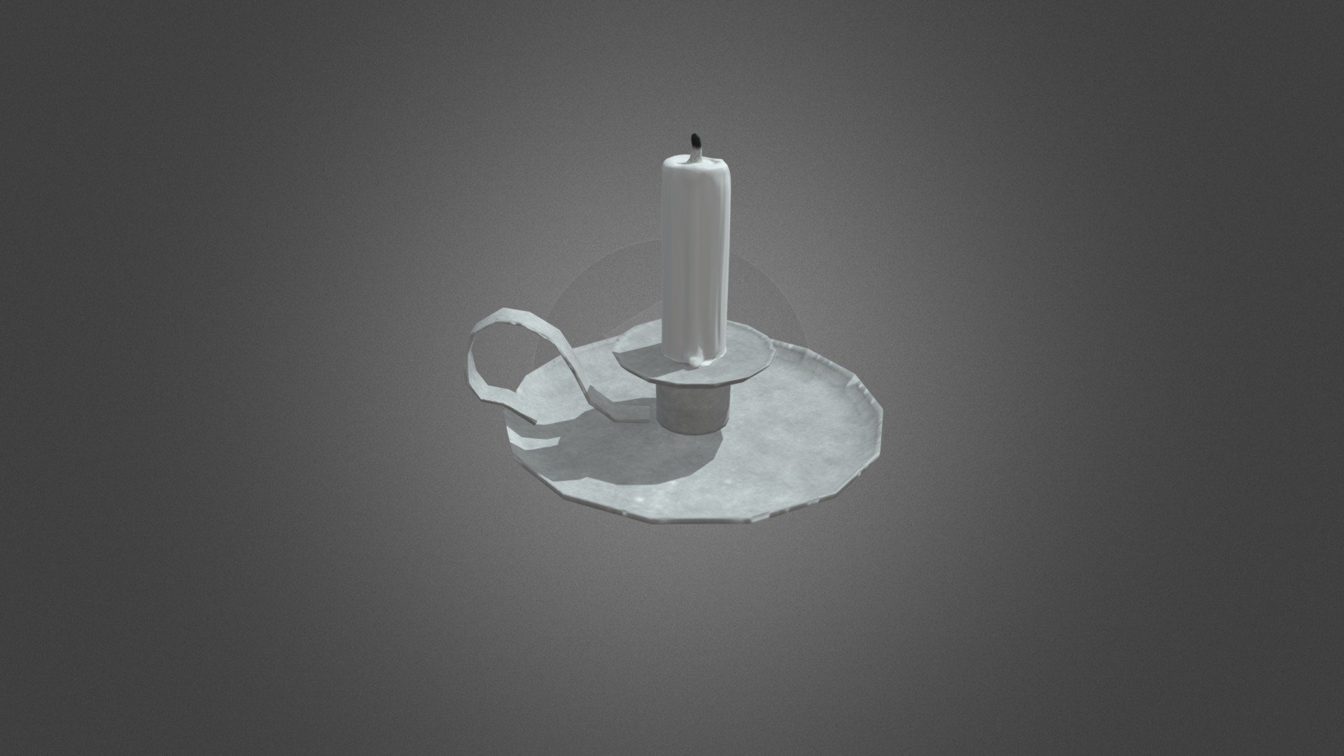 Basic Candle - Download Free 3D model by FabinhoArte [2cfb460] - Sketchfab