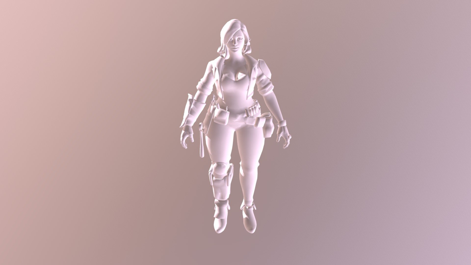 Female Constructor - 3D model by Manuel.Galicia [2cfc2b9] - Sketchfab