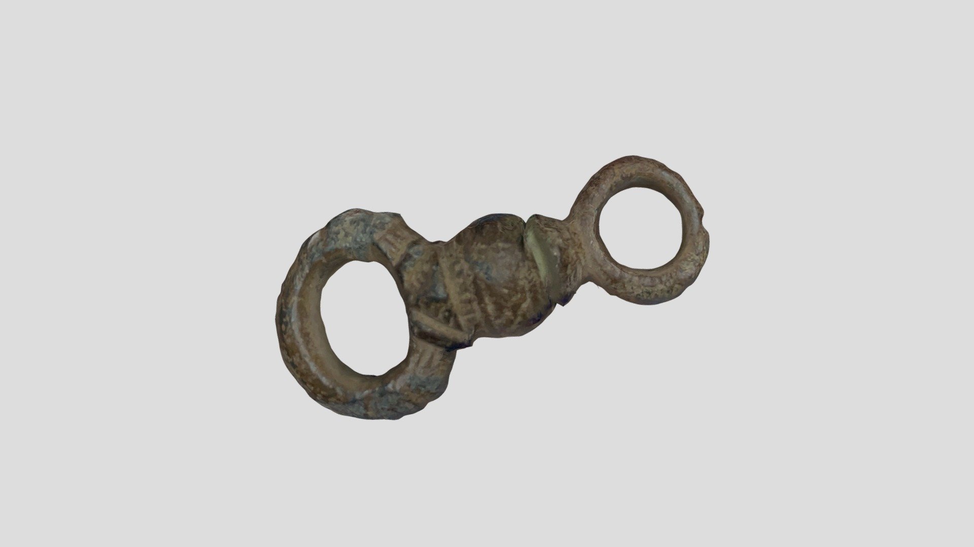 Wmid-68a497 Medieval swivel strap fitting - Download Free 3D model by ...