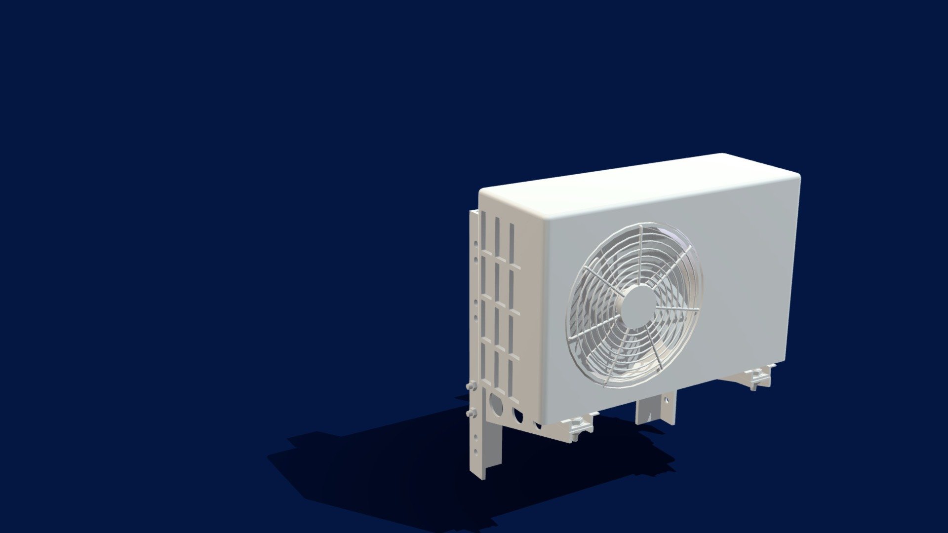 Ac Unit 3d model with textures. BY ANIME UJAYER - 3D model by Anime ...