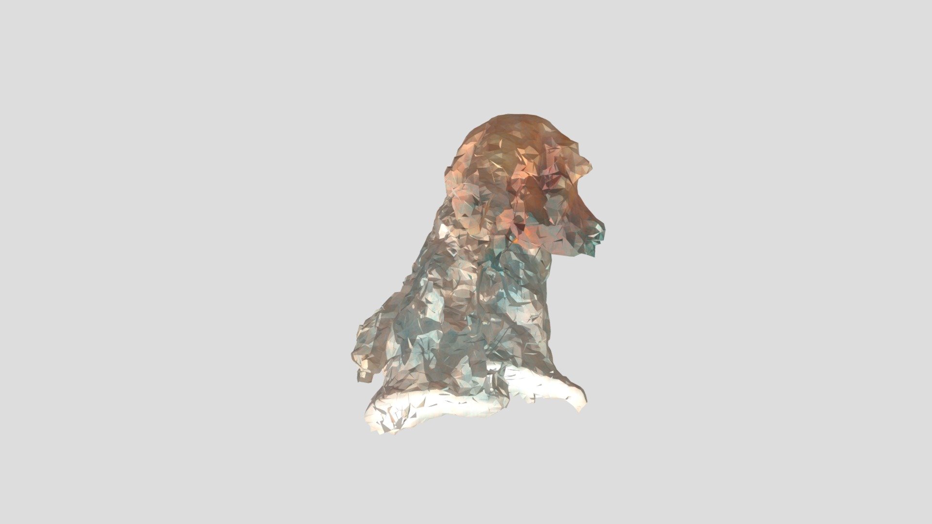 a hd photo of a dog - Download Free 3D model by Mirage (@mirageml ...
