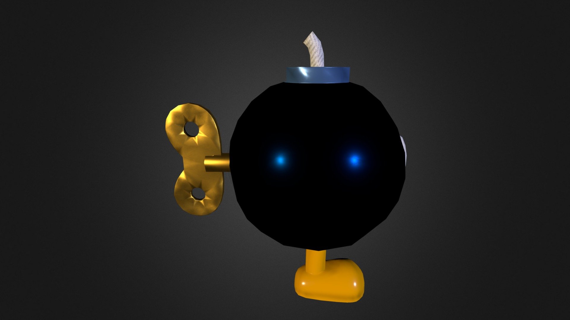 Bob-omb Enemy - 3D model by Leonator [2d01be1] - Sketchfab