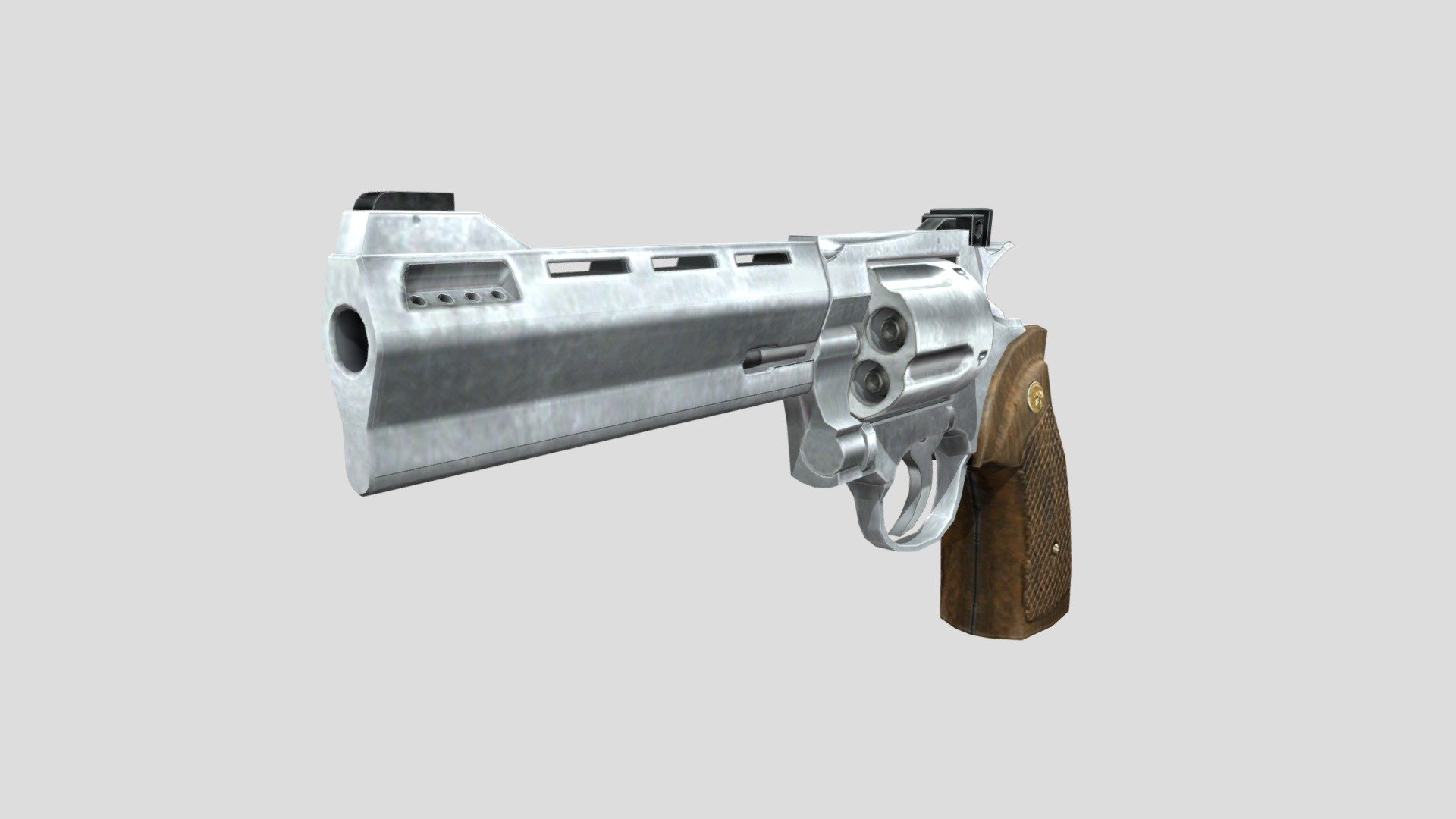 Resident Evil 0 Magnum Revolver - Download Free 3D model by ...