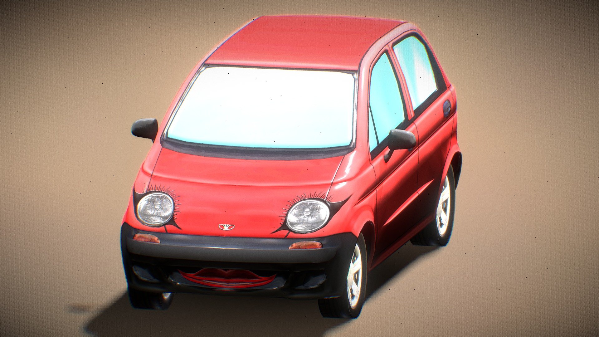 Goofy looking car - Daewoo Matiz - Sims4 Test - Download Free 3D model ...